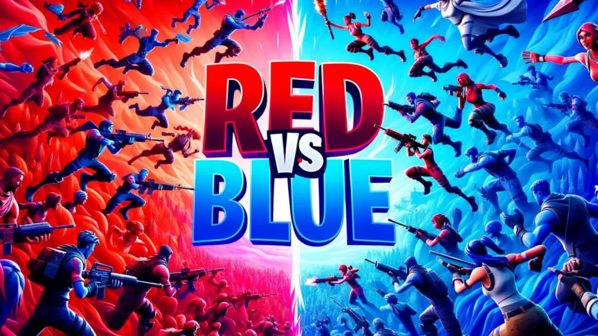 Red VS Blue 🔴🆚🔵!! KURDO 4262-2345-6508 by kurdo - Fortnite Creative Map ...