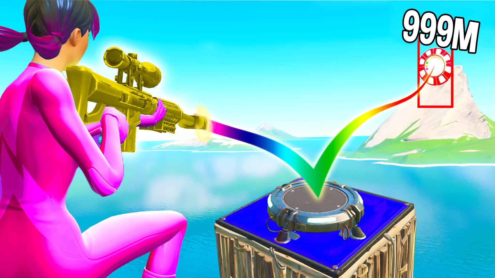 TRICKSHOT RACE 🎯 6024-9448-0757 by part - Fortnite Creative Map Code - Fortnite.GG