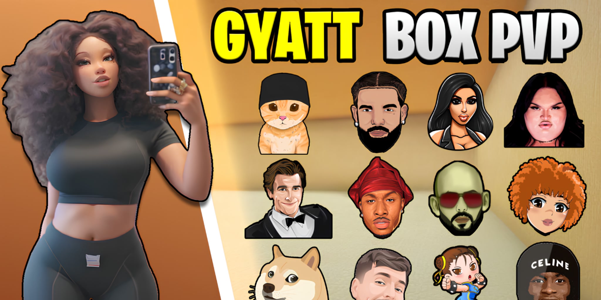 🍑GYAT BOX PVP! 4120-3384-0987 by omegamap - Fortnite Creative Map Code ...