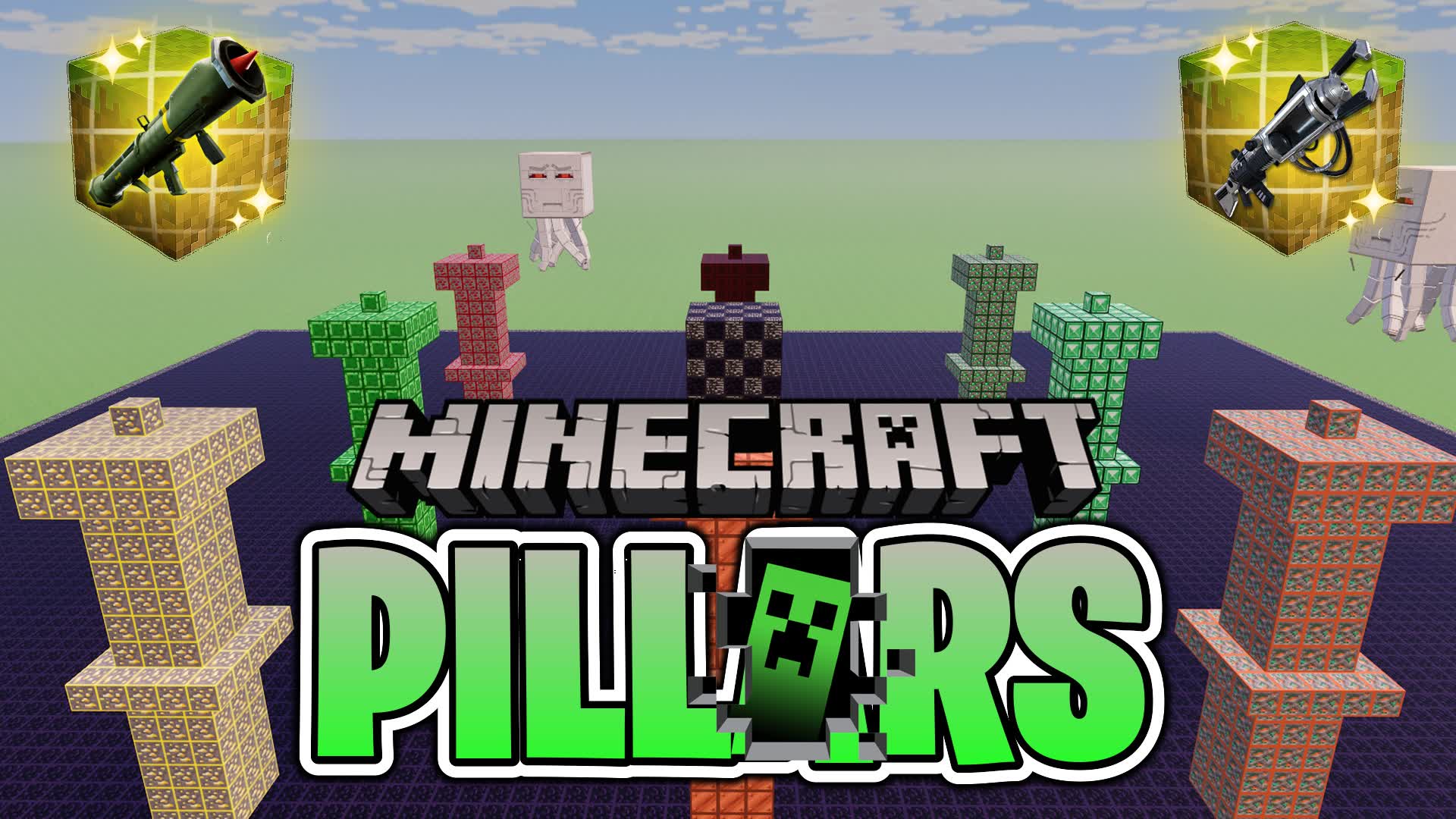 THE PILLARS MINECRAFT 0673-8895-2082 by stani777 - Fortnite Creative Map Code - Fortnite.GG