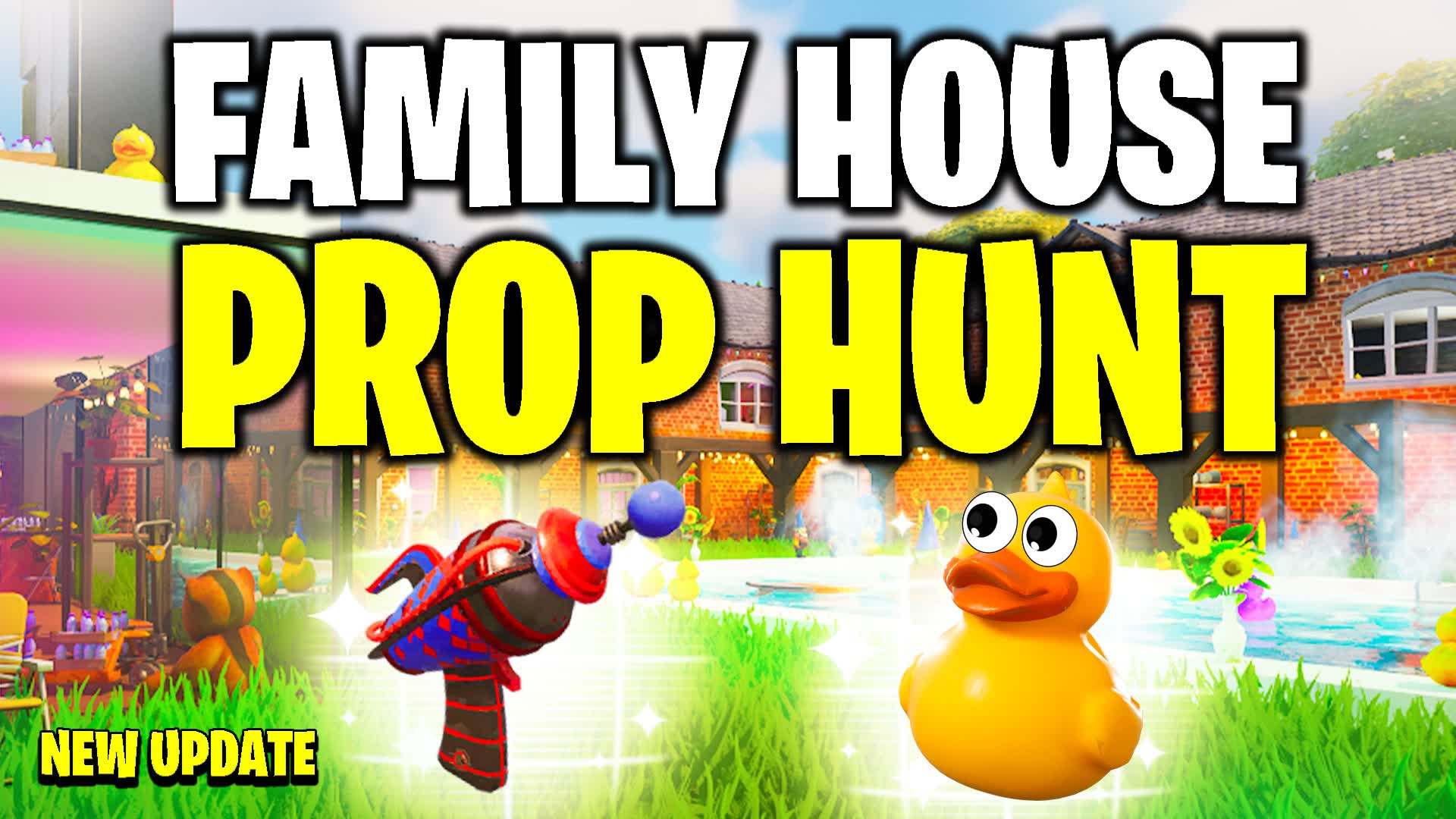 FAMILY HOUSE - PROP HUNT ESCAPE 🏠 0722-6352-1475 by xiwarz - Fortnite