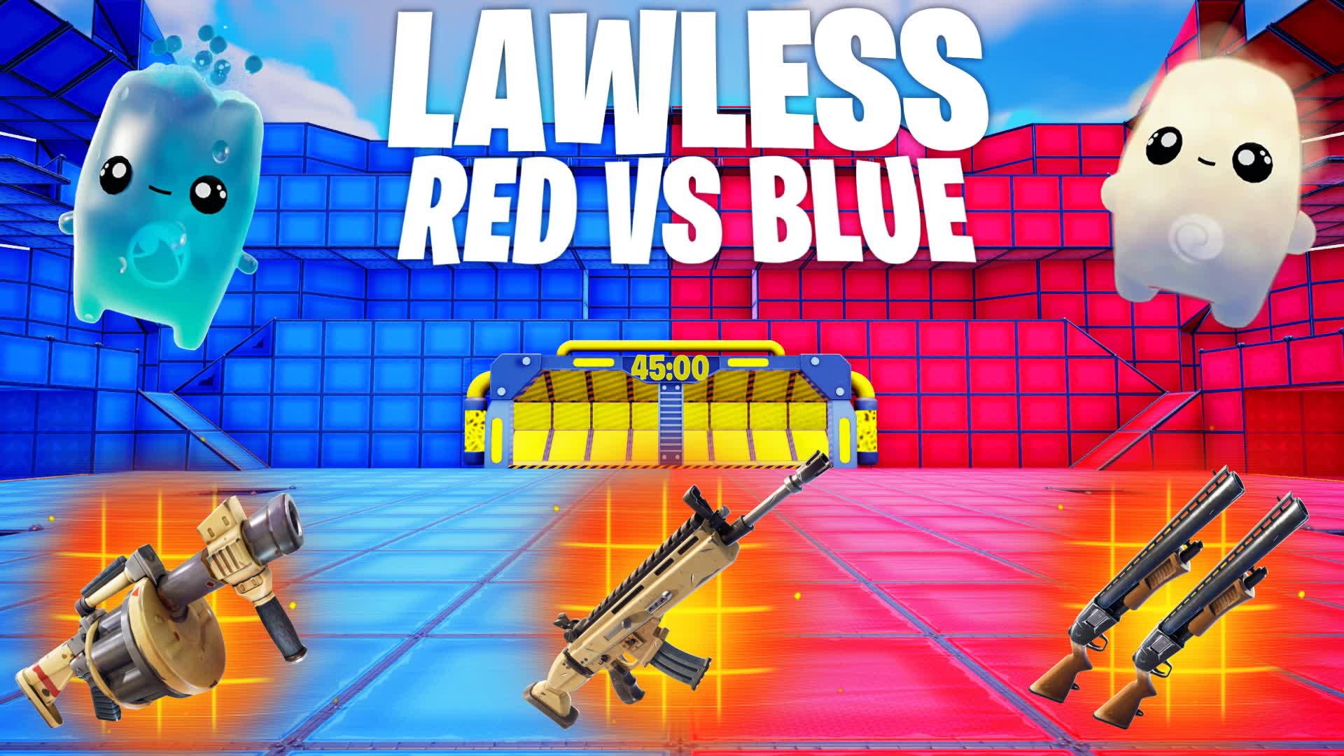 ULTIMATE LAWLESS RED VS BLUE 🔴🔵 4804-6241-9689 by broh - Fortnite ...