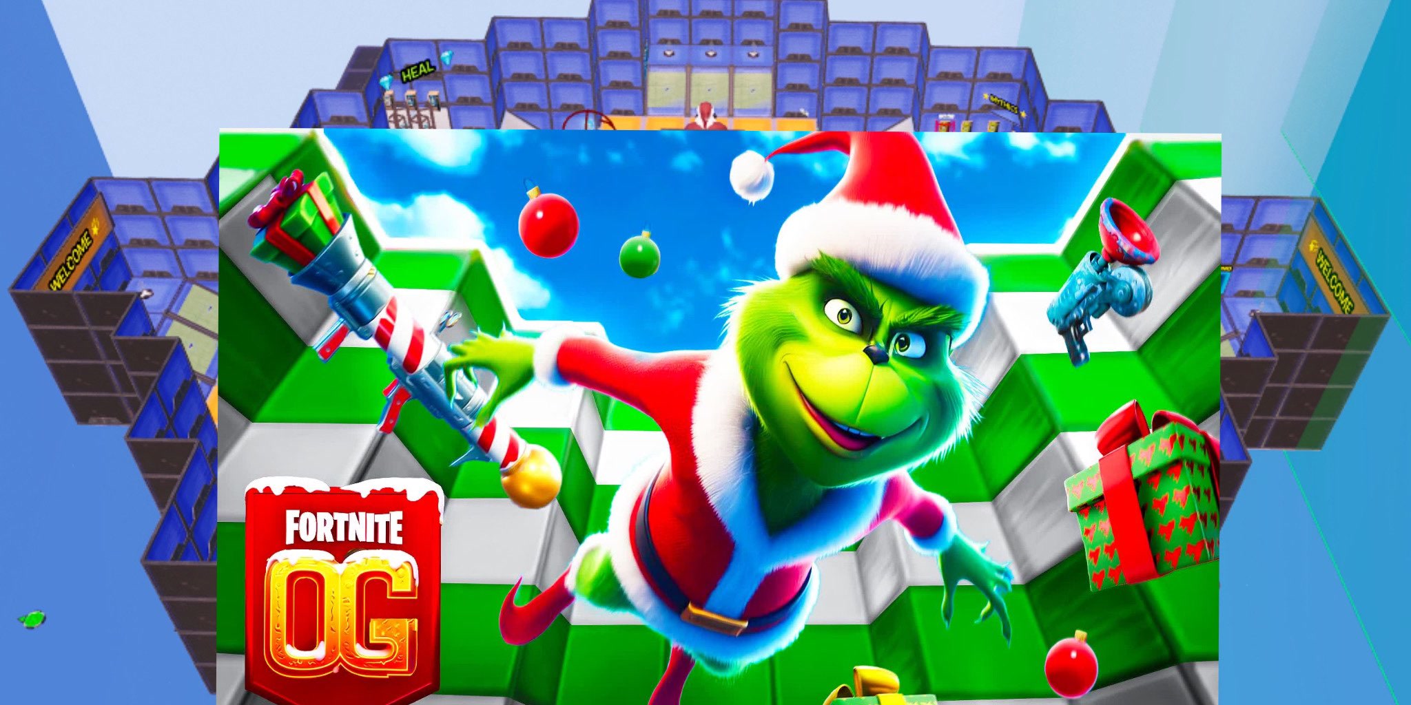 🎅 GRINCH - THE PIT 5264-8050-2297 by poubelle - Fortnite Creative Map ...