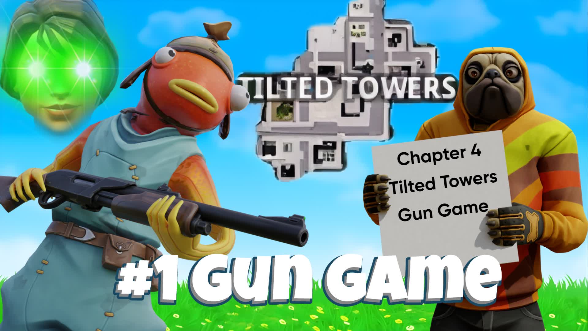 Chapter 4 Tilted Towers Gun Game 6487-3642-5976 by gamingdemon - Fortnite.GG