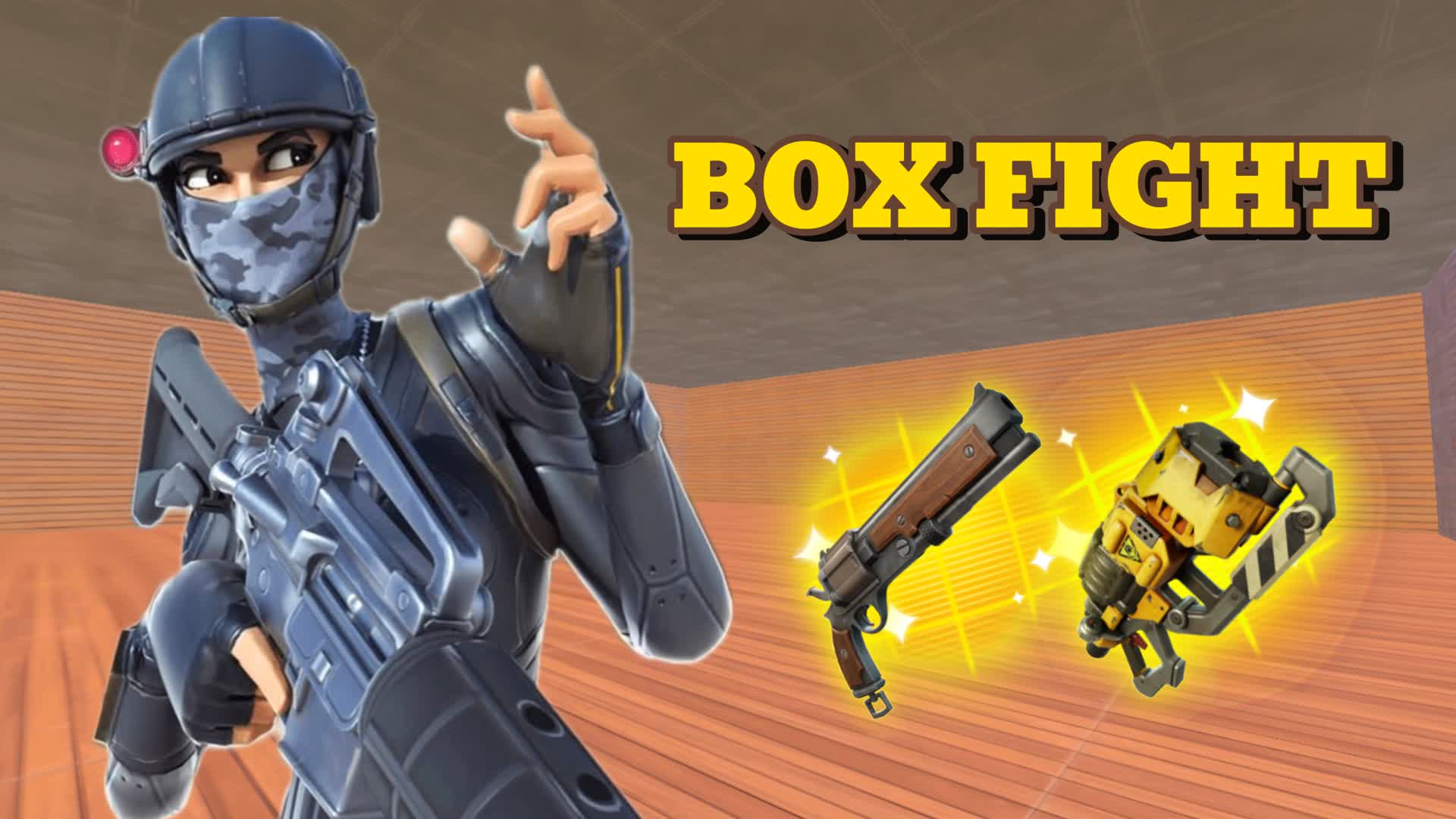 BOX FIGHT 2049-0583-9936 by legend505 - Fortnite Creative Map Code - Fortnite.GG
