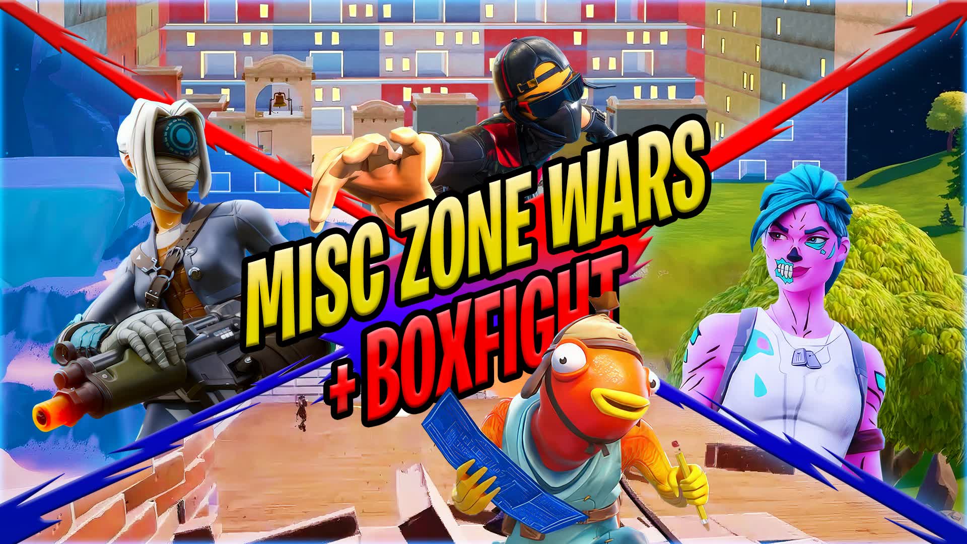 MISC ZONE WARS + BOXFIGHT 7653-6533-3389 من ابتكار 4fortnite - Fortnite