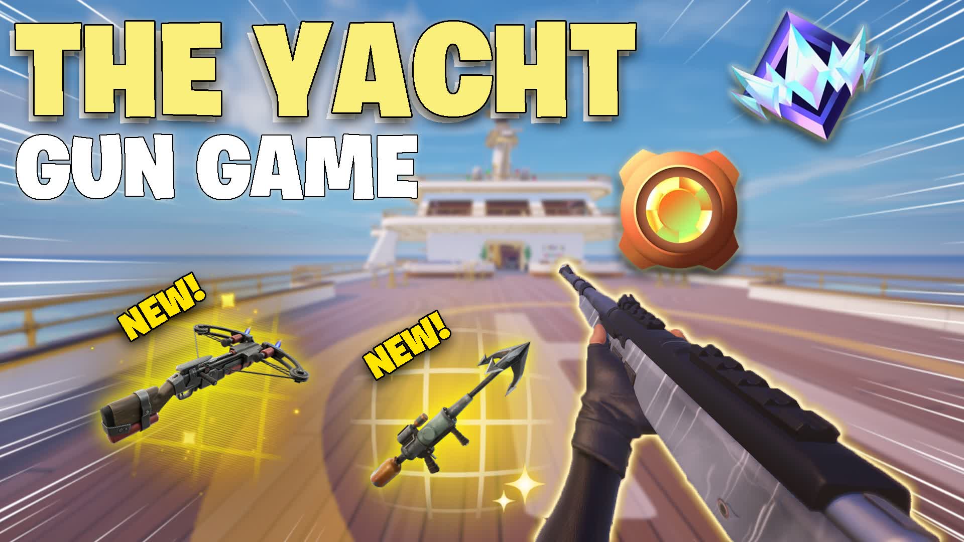 FIRST PERSON GUN GAME 🔫 THE YACHT 1741-3542-0902 by mikesss - Fortnite Creative Map Code ...
