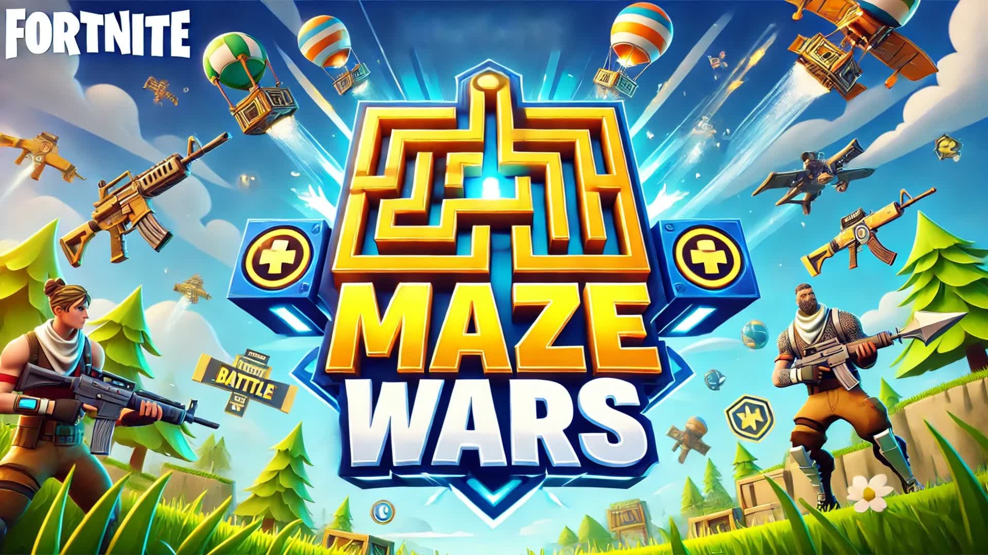 Maze Storm 3890-7950-9904 by nour75fr - Fortnite Creative Map Code ...