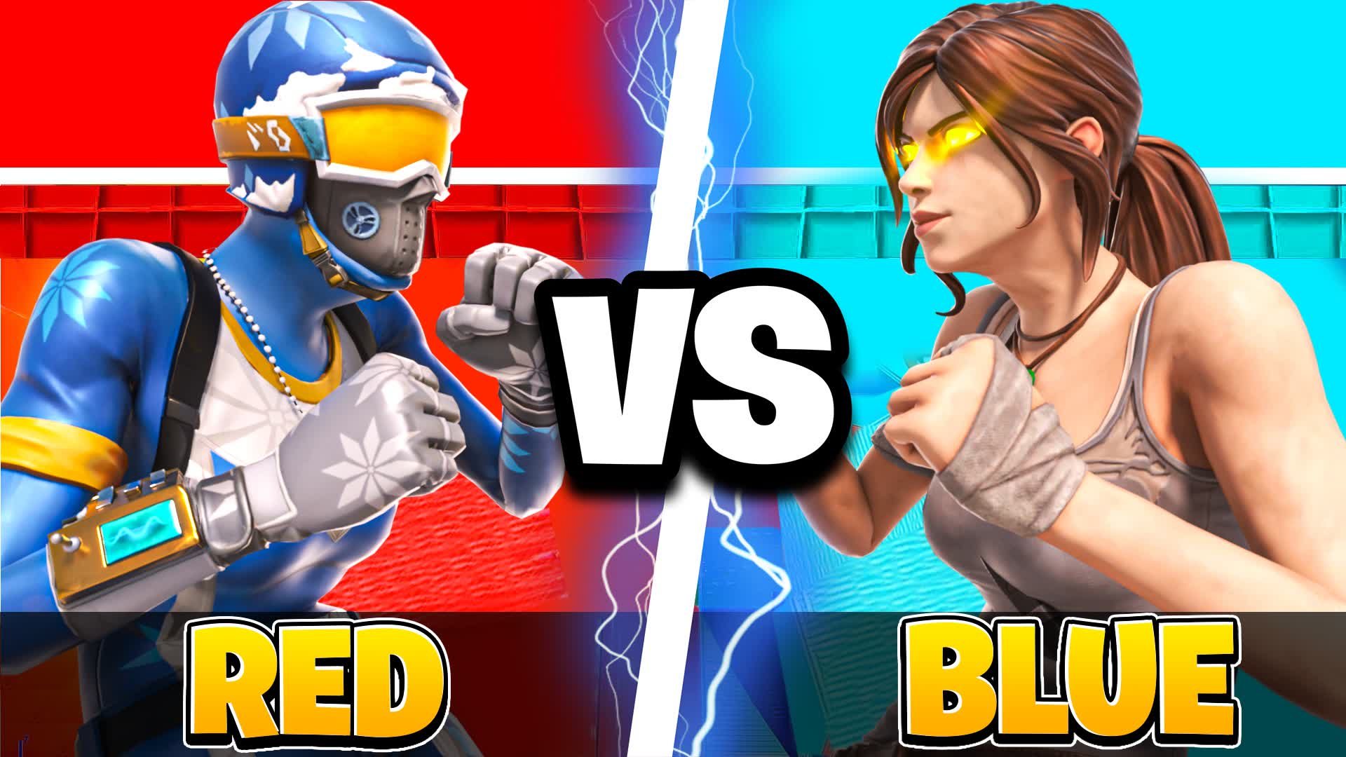 🔥 Red vs Blue Chaos 🔵🔴 4176-7006-8835 by ricoofn - Fortnite Creative ...