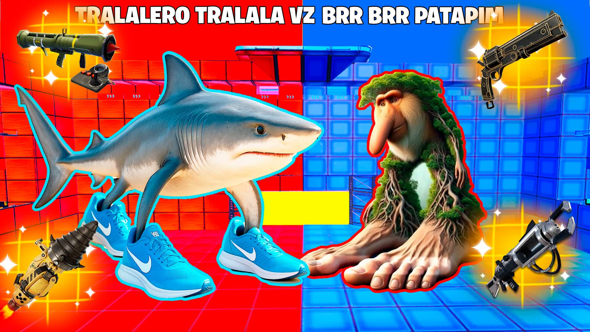 TRALALERO TRALALA VZ BRR BRR PATAPIM🔴🔵 8286-3148-1288 by g4f - Fortnite ...