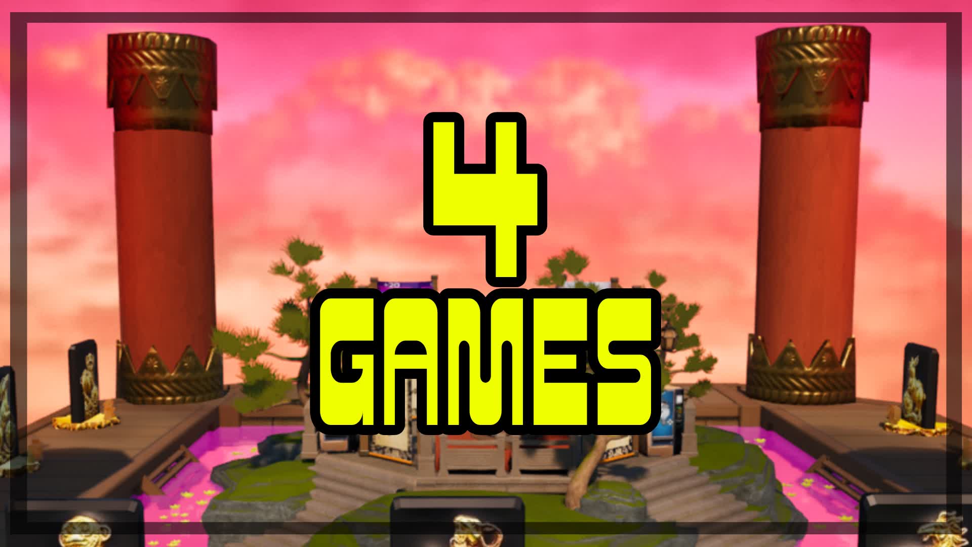 4 GAMES 2723-1400-7404 by zozo8250 - Fortnite Creative Map Code ...