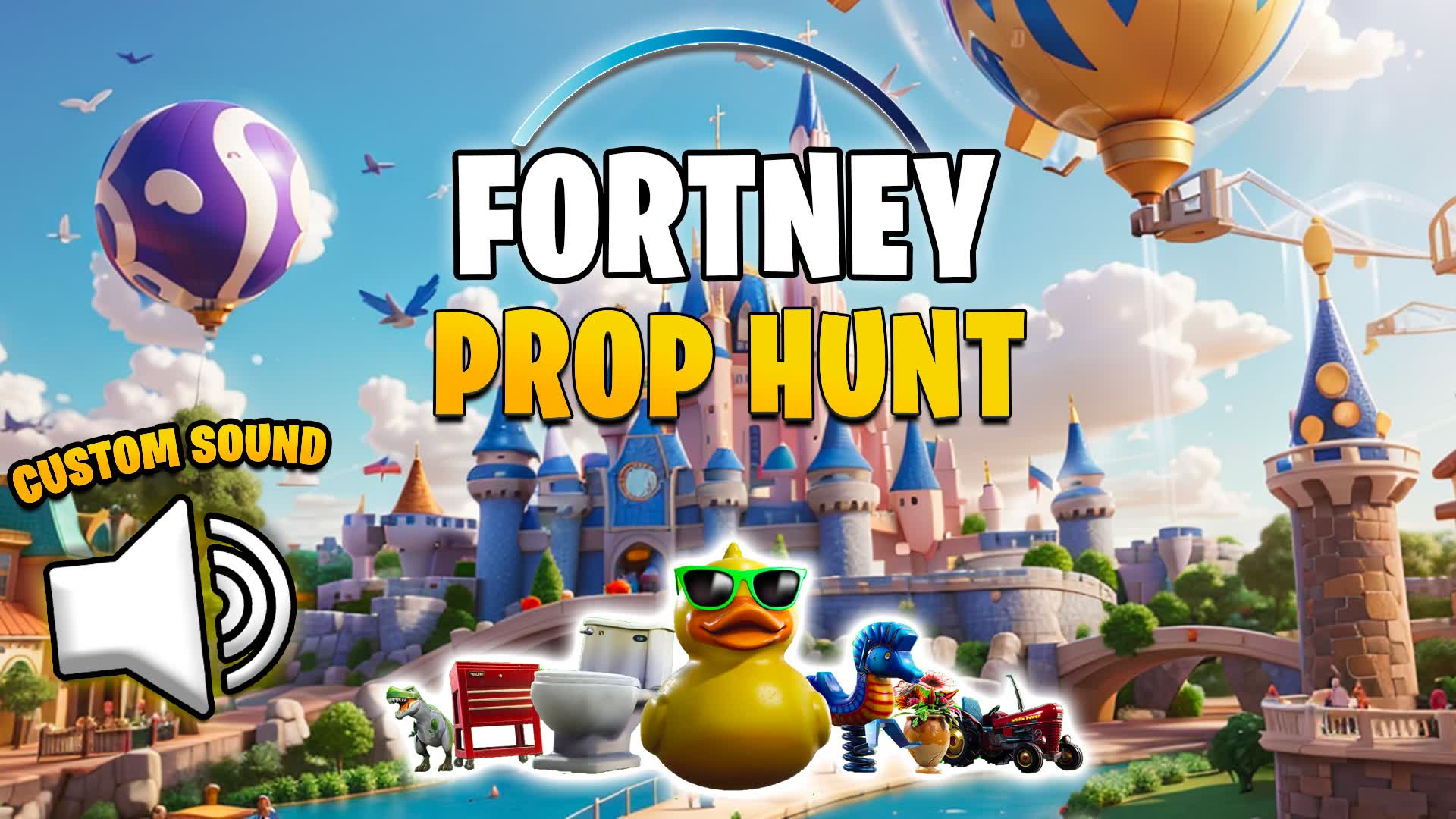 FORTNEY PROP HUNT 🏰 2443-7107-3495 by brezel - Fortnite Creative Map ...