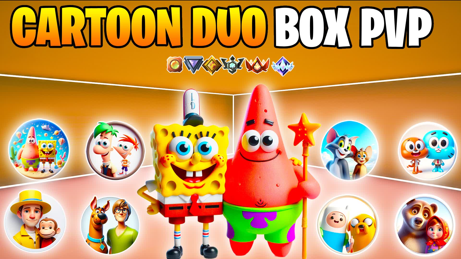 📦CARTOON DUOS BOX PVP📦 6227-9716-1617 by wackycreative - Fortnite ...