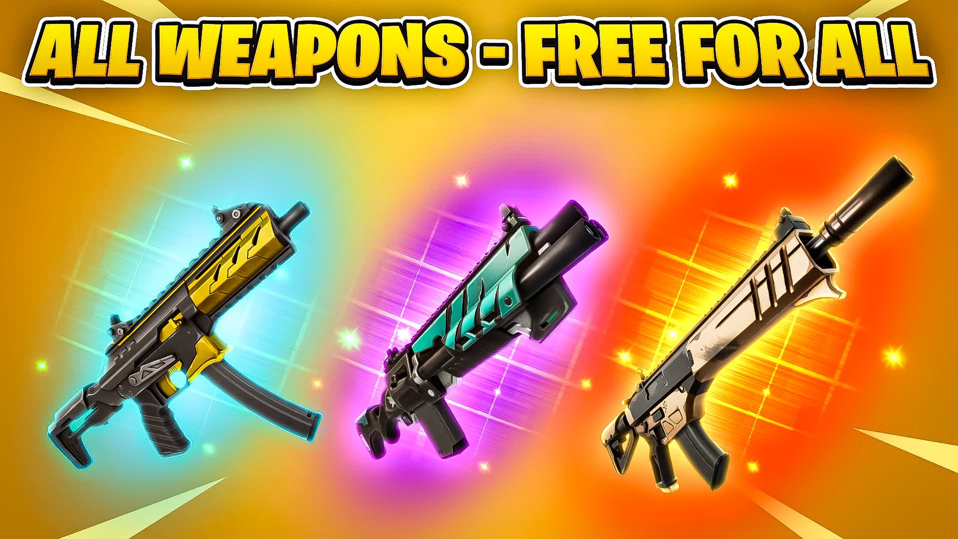 ⭐ALL WEAPONS - FREE FOR ALL⭐ - 5960-3030-2989 | Fortnite Zone