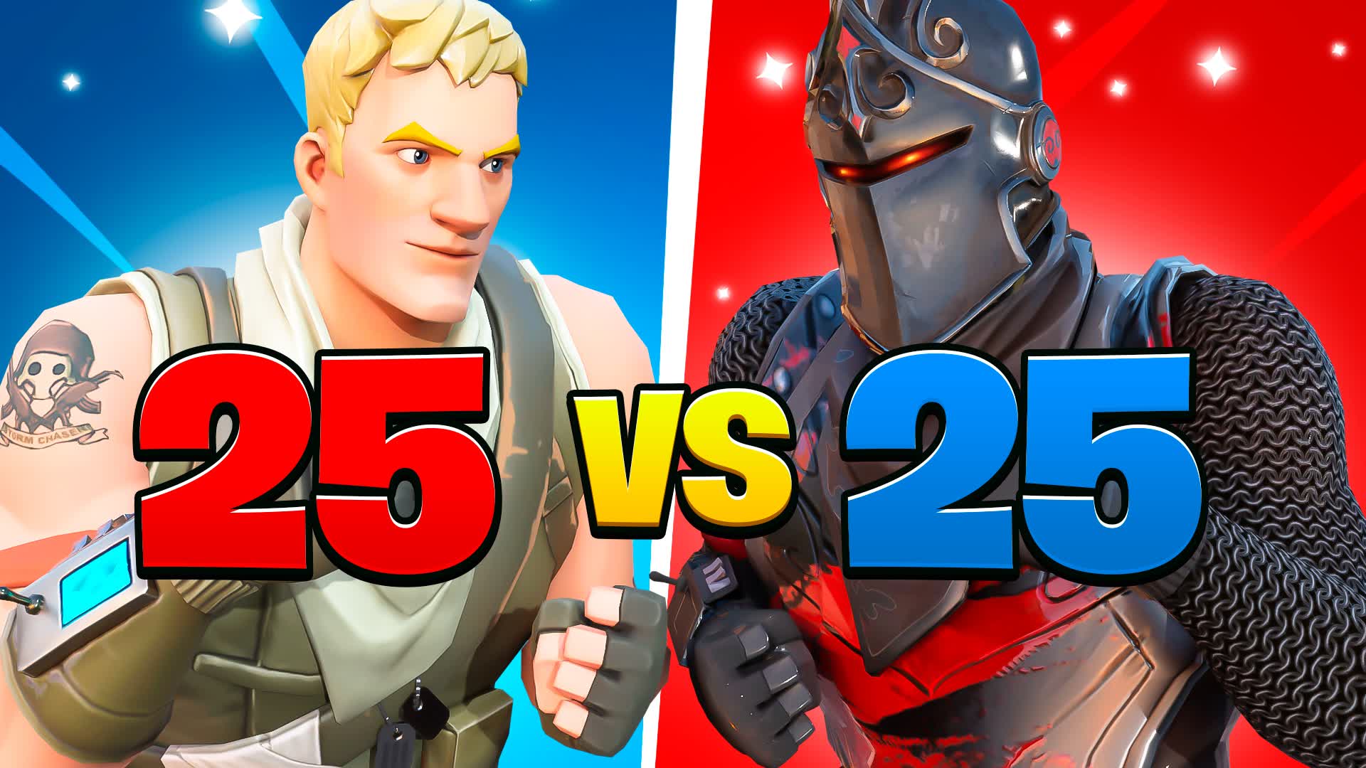 🔵 SUPER 25 VS 25 RED VS BLUE 🔴 8652-9536-6061 by bluegg - Fortnite ...