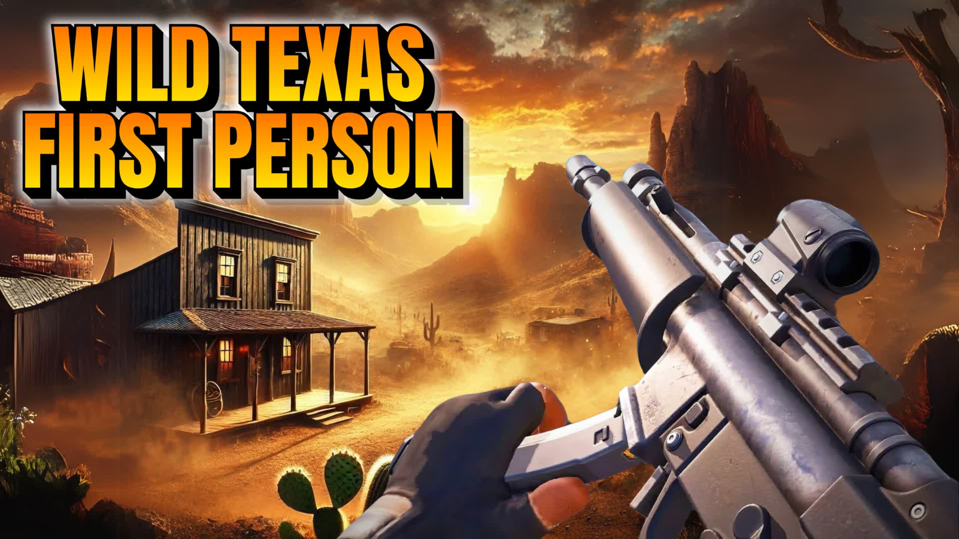 WILD TEXAS - FIRST PERSON 9777-1025-1817 by godmap - Fortnite Creative ...