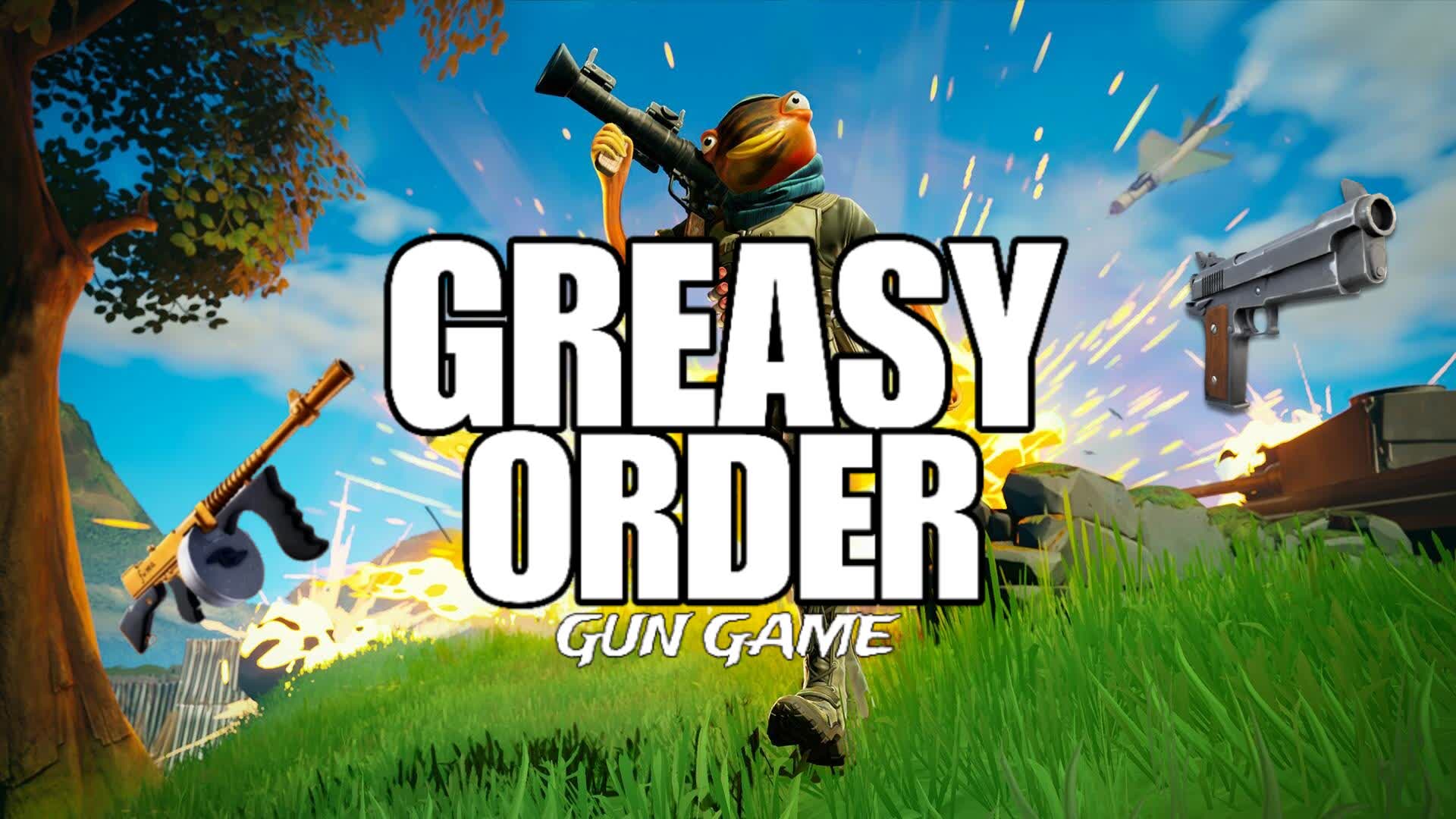 Greasy Order: Gun Game 🛠️ 5874-8899-0954 by kokoflt - Fortnite Creative ...