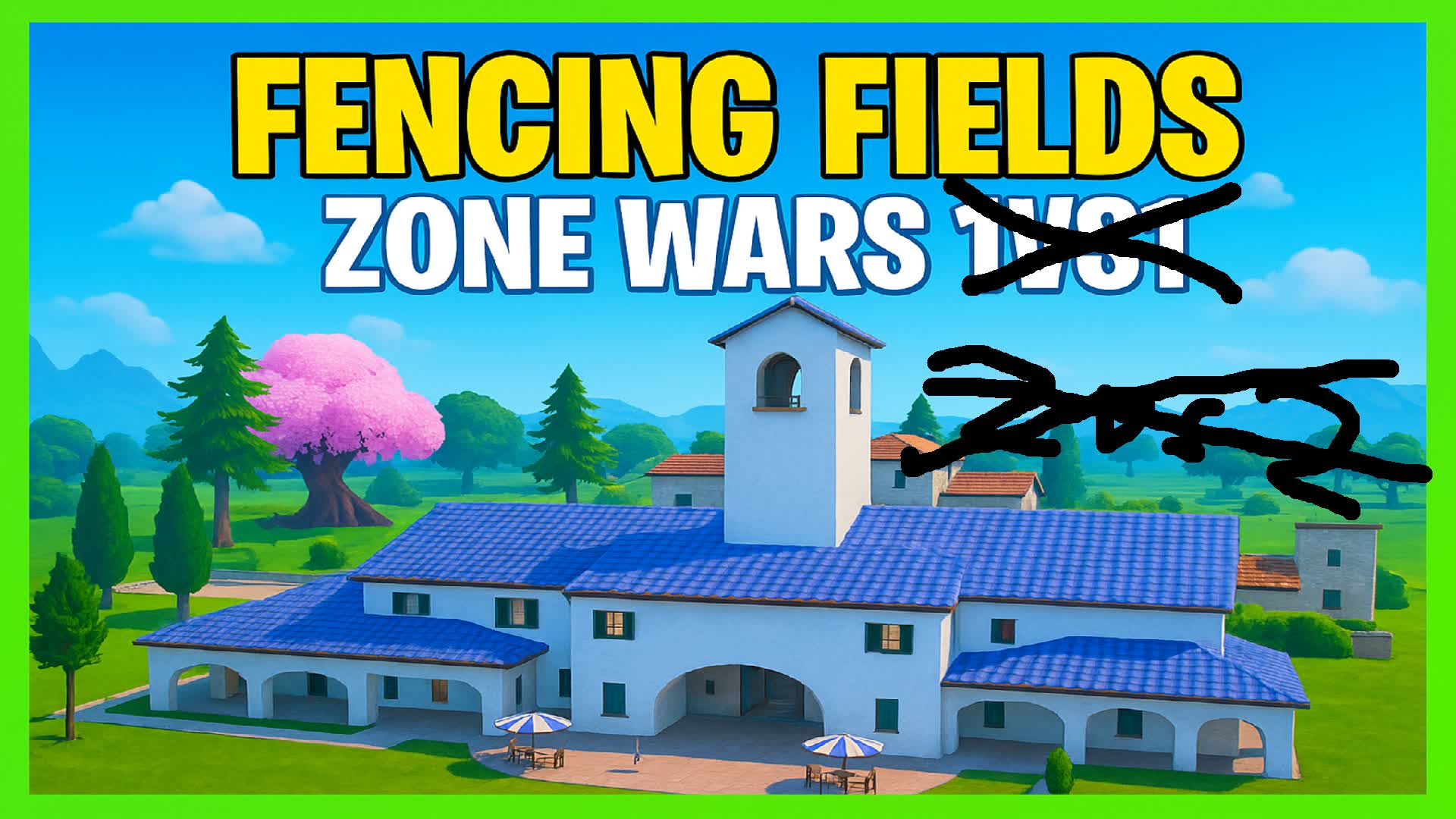 Fencing Fields Zone Wars 0953-5960-7339 by mrbbqmuffin - Fortnite ...