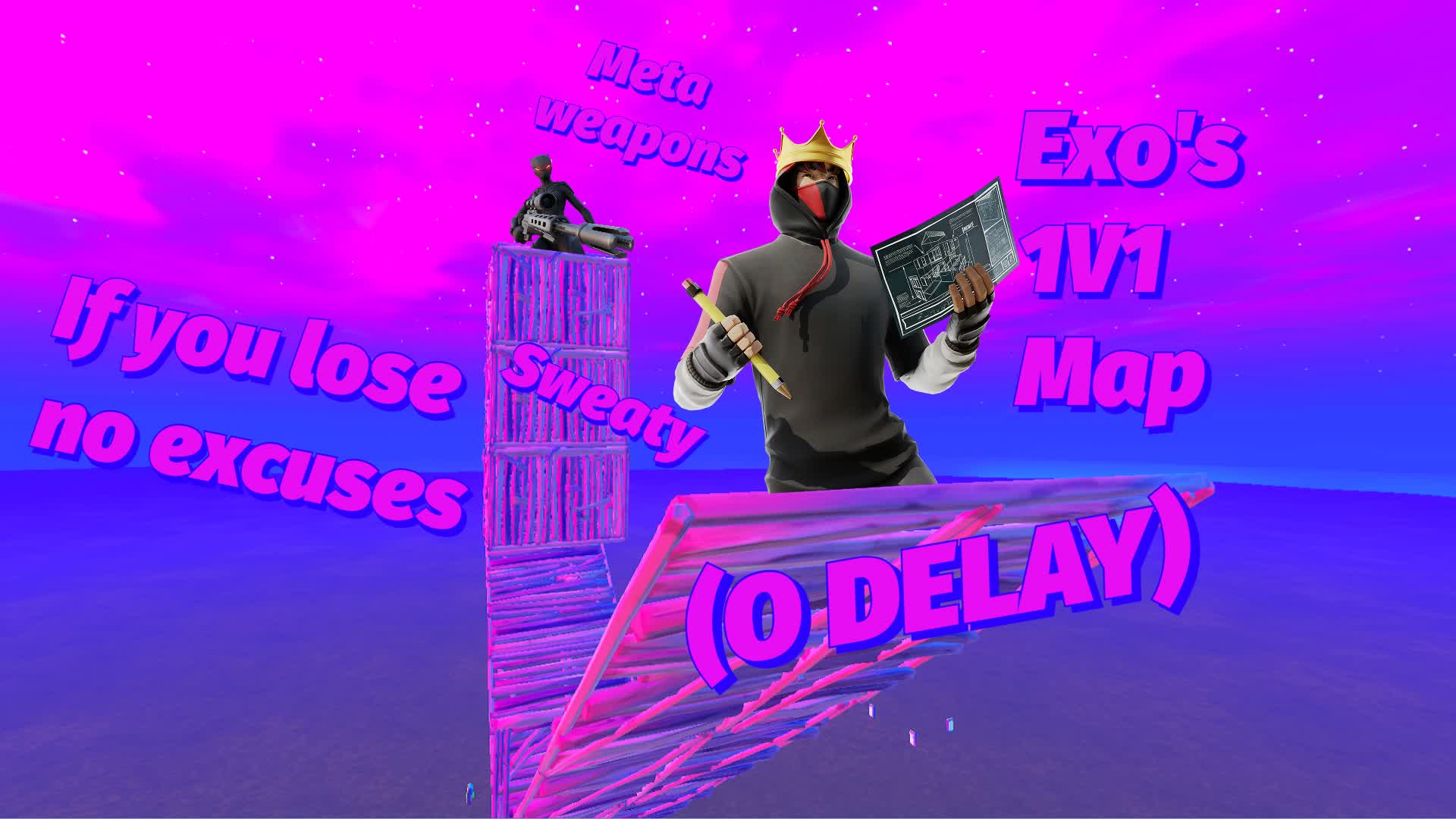 EXO'S 1V1 MAP (0 DELAY) 3227-6190-1429 by exolol - Fortnite Creative ...