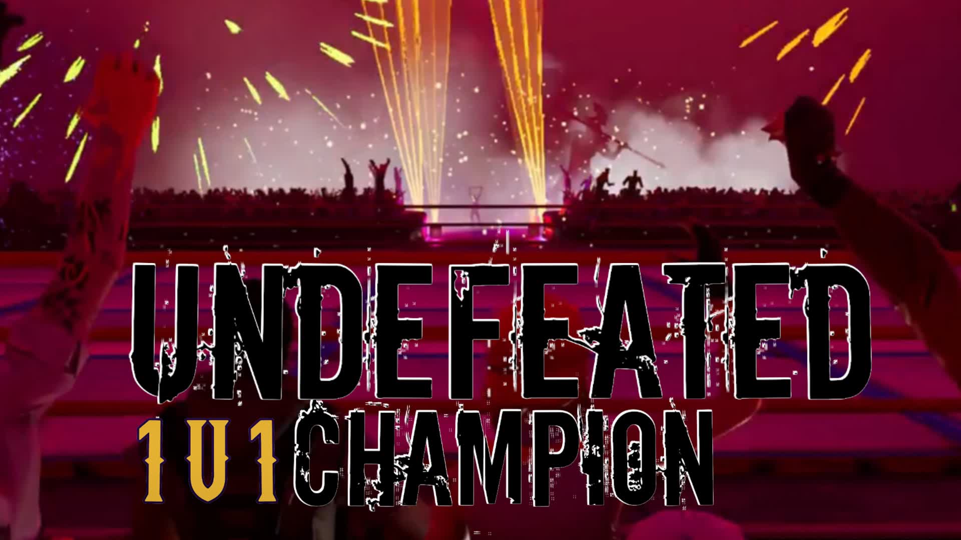 Undefeated 1v1 Champion WWE 9663-3203-9846 by oneman - Fortnite ...
