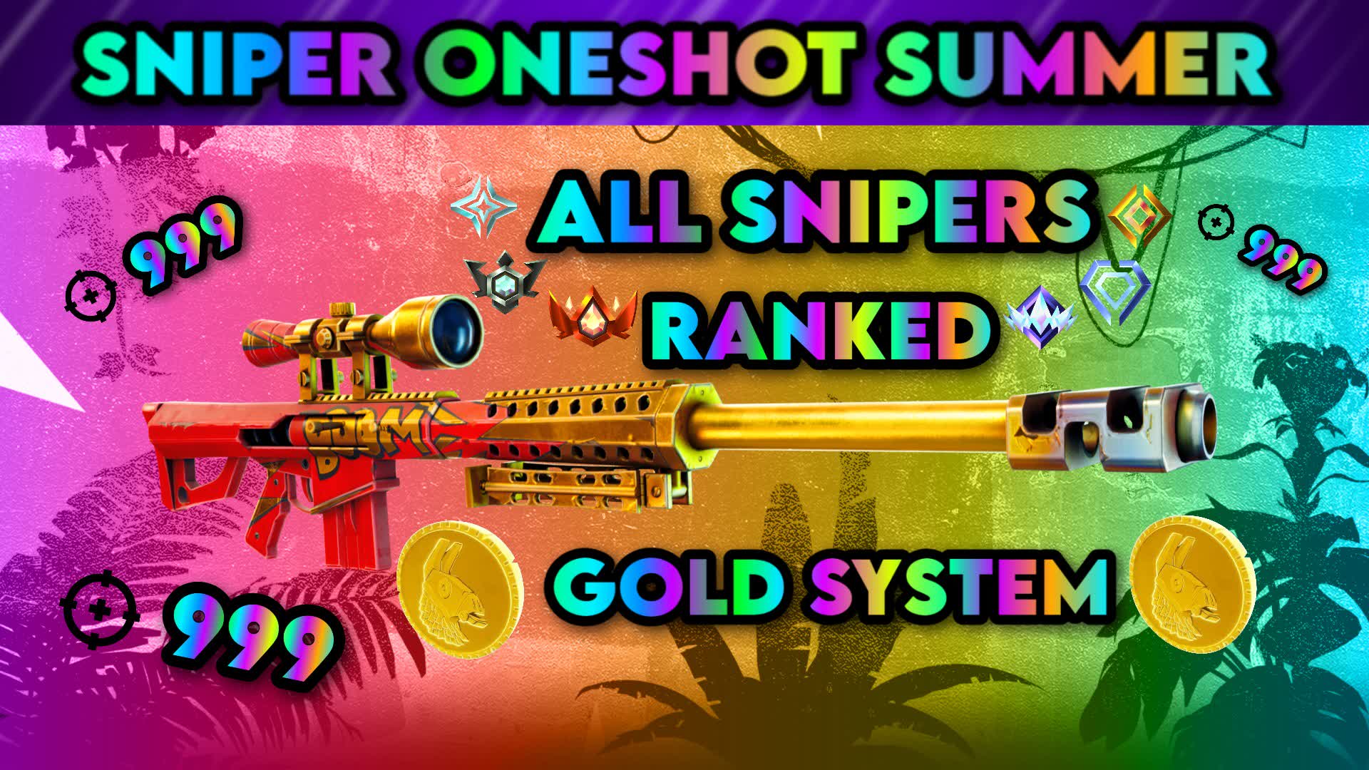 SNIPER ONESHOT SUMMER 6362-8342-2186 by gbcreator - Fortnite Creative ...