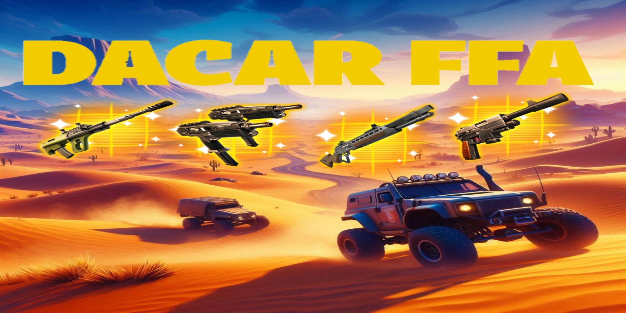DACAR FFA 🏜️🐪 8314-7259-9989 by luarr - Fortnite Creative Map Code ...