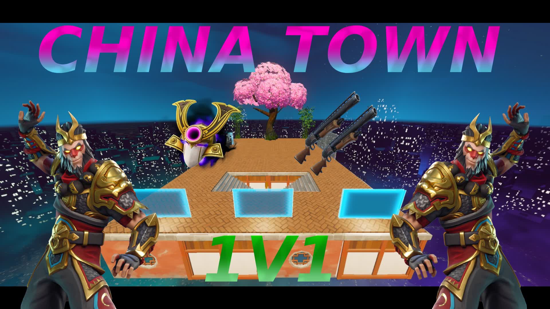 CHINATOWN 1V1 🏮🏮 9993-0289-3654 by chrissybot - Fortnite Creative Map ...