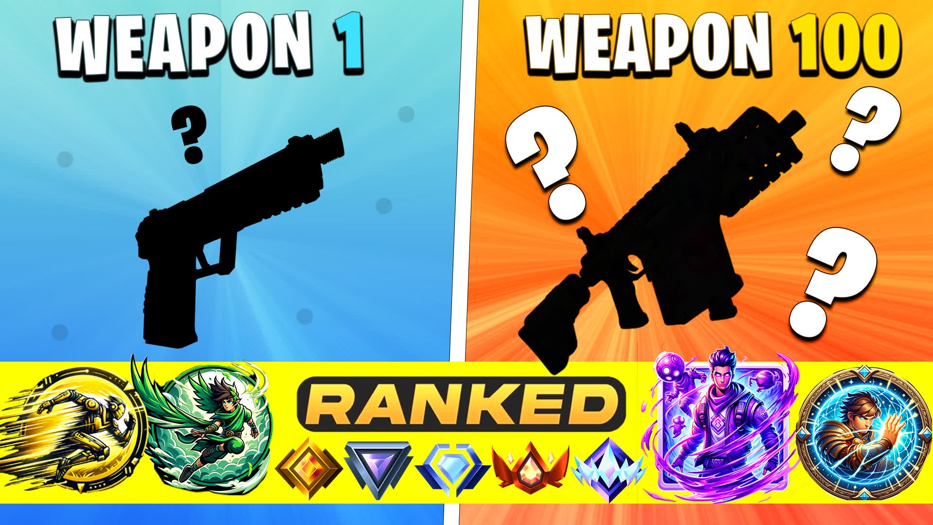RANKED Gun Game 2.0🎯 9404-6218-0040 by gravity_lab - Fortnite Creative ...