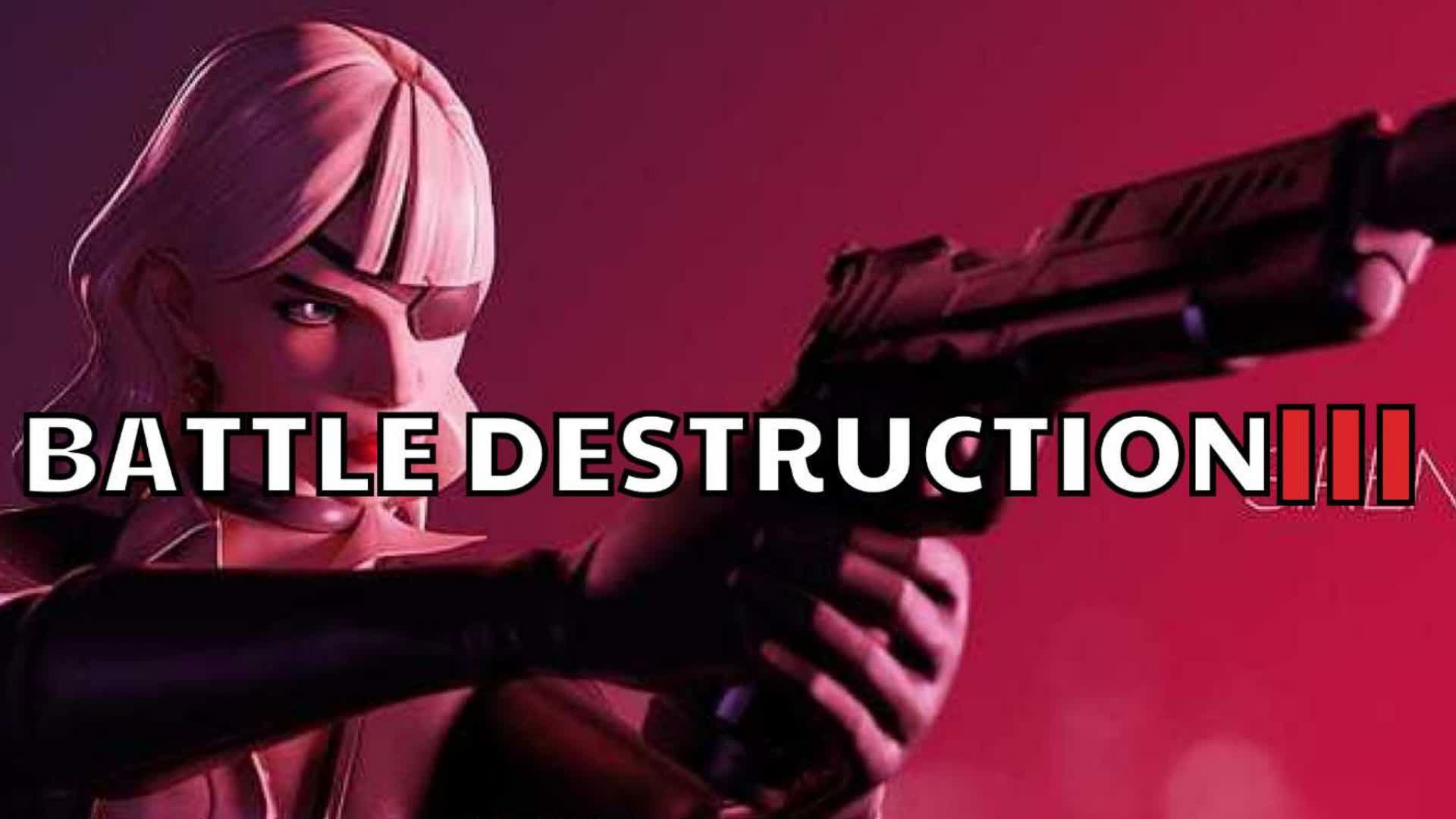 BATTLE DESTRUCTION III 6165-5832-1817 by lmlc - Fortnite Creative Map Code - Fortnite.GG