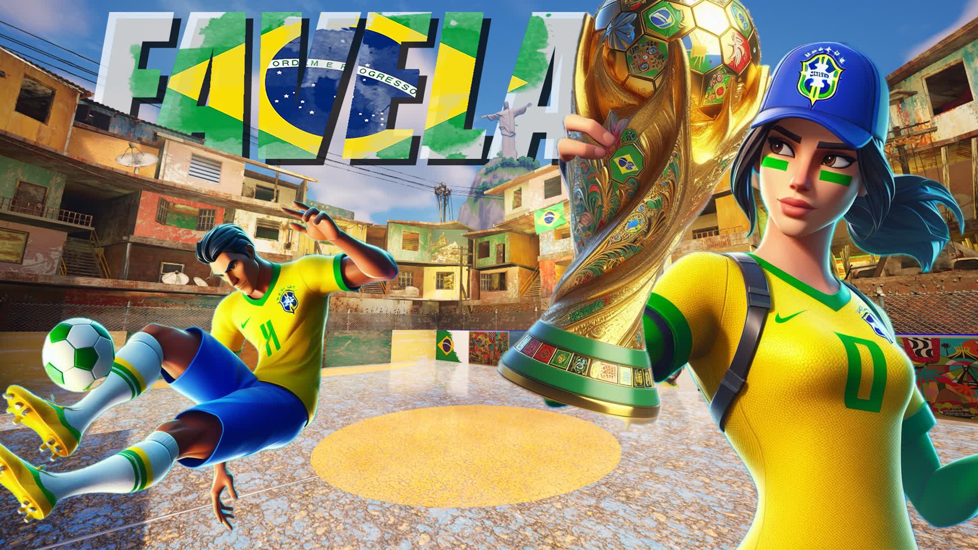 FAVELA BRASIL - FREE FOR ALL 3848-8225-6119 by powaktm - Fortnite ...