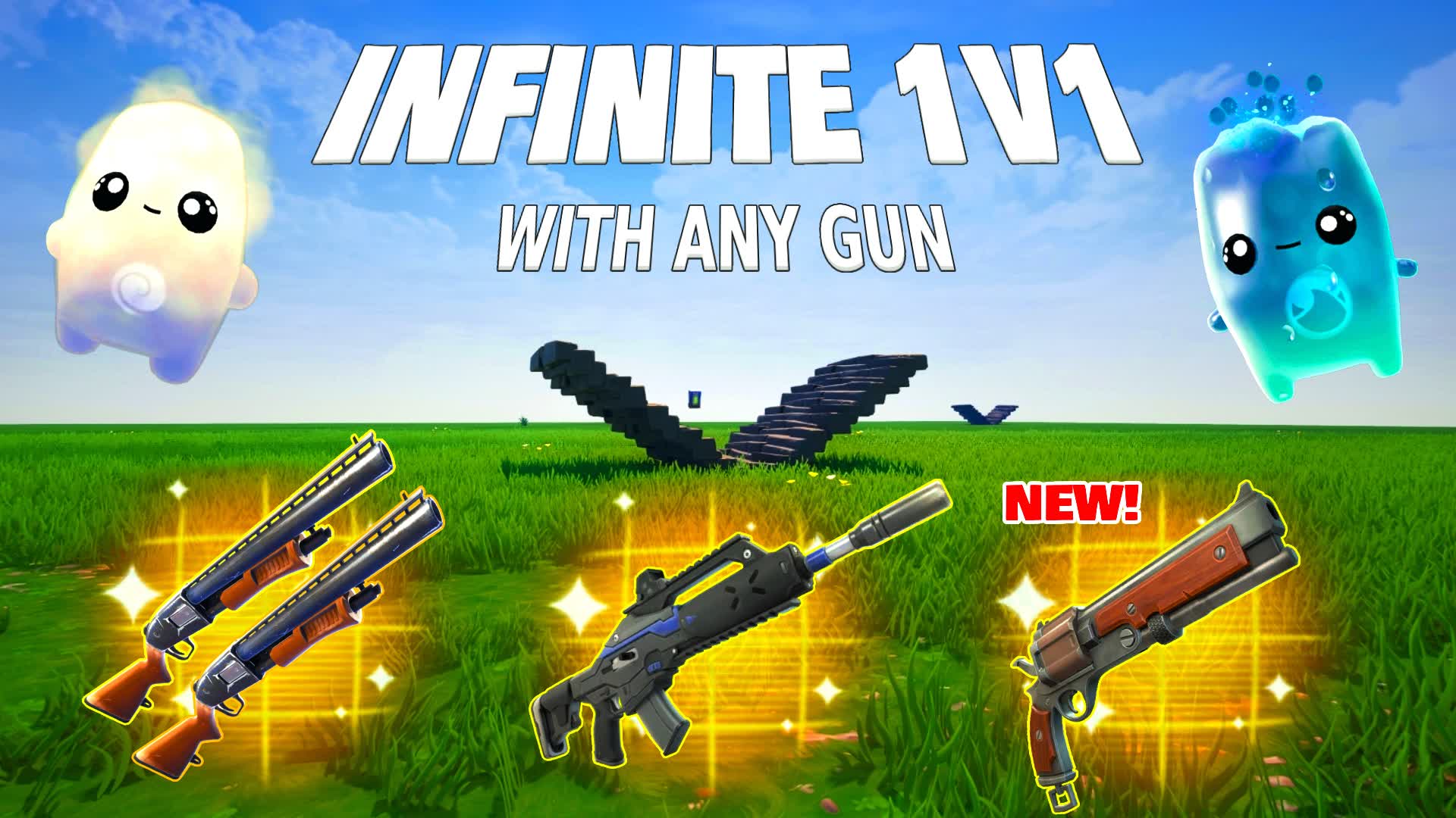 INFINITE 1V1 WITH ANY GUN🌟 4198-8258-2463 by isolo - Fortnite Creative ...