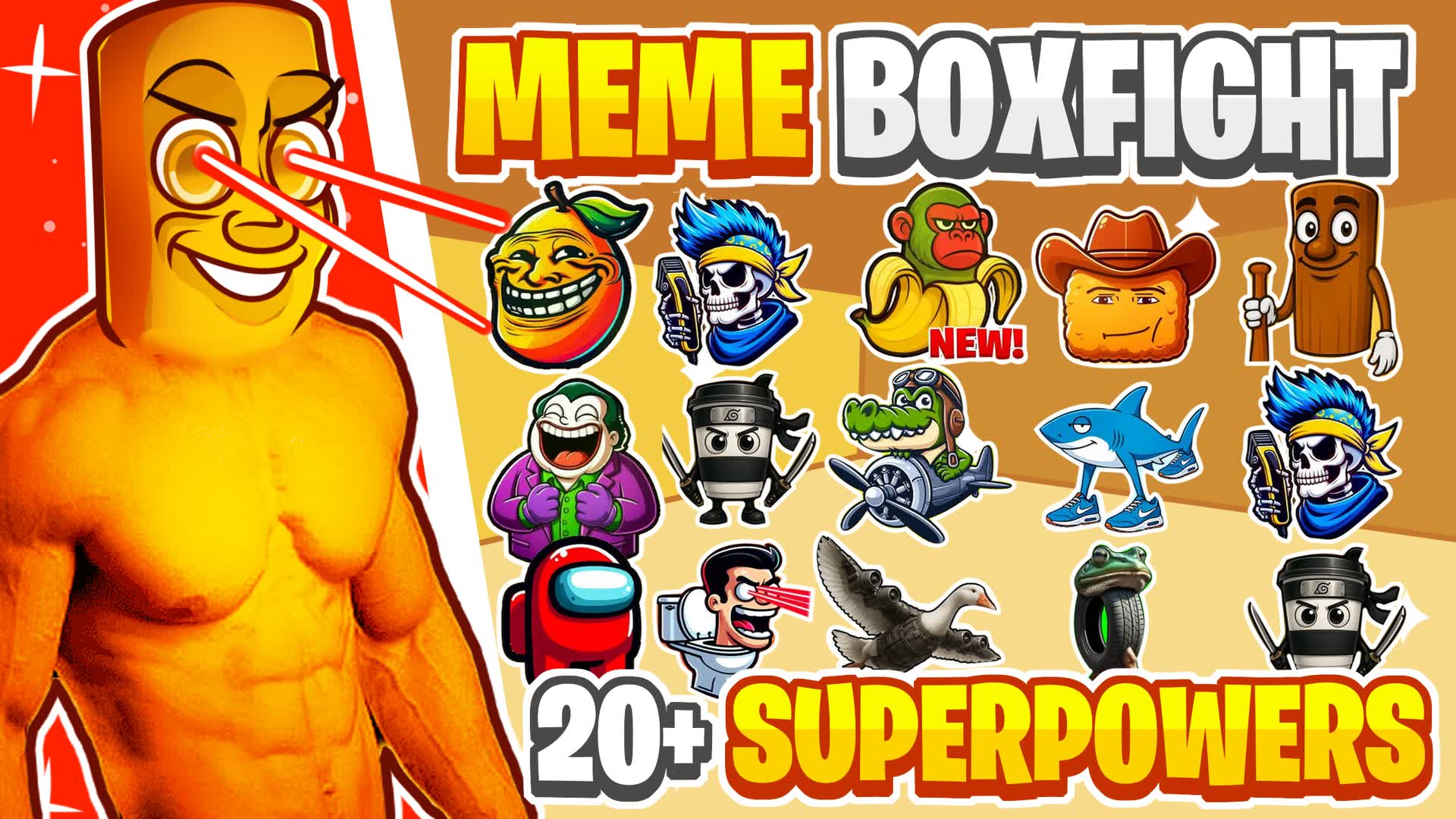 ULTRA SIGMA HERO MEME BOX FIGHT 📦 9215-8526-9937 by mojma - Fortnite