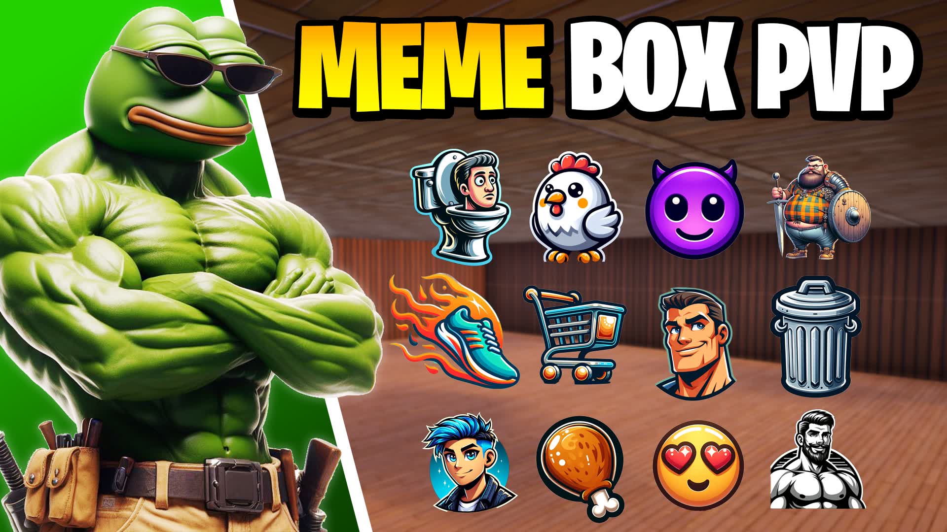 💀 MEME BOXFIGHTS 📦 9796-2076-9538 من ابتكار otto - Fortnite