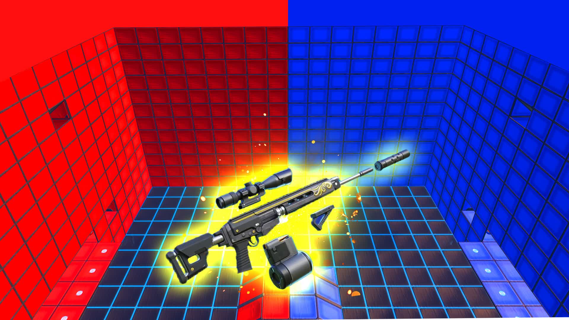 INSANE SNIPER RED VS BLUE 1509-9708-3040 من ابتكار mrfoxxed - Fortnite