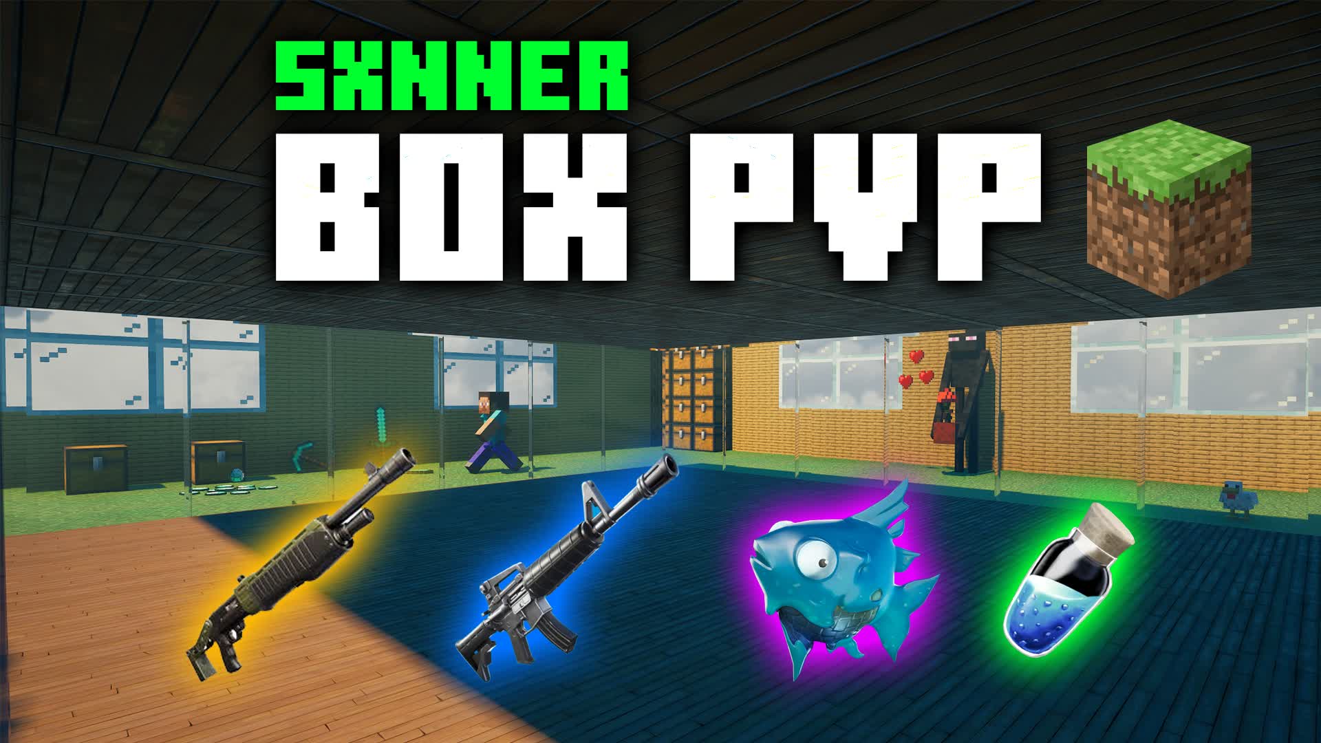 SXNNER - MINECRAFT BOX FIGHT 8585-2036-3064 by sxnner - Fortnite ...