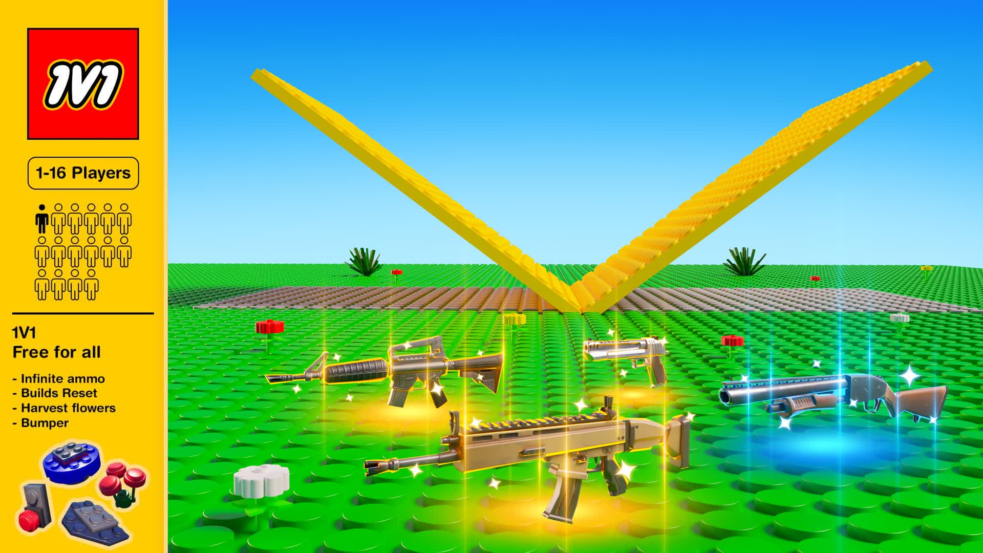 ⭐LEGO 1V1 FFA⭐ 5564-5290-5381 by mekl - Fortnite Creative Map Code ...