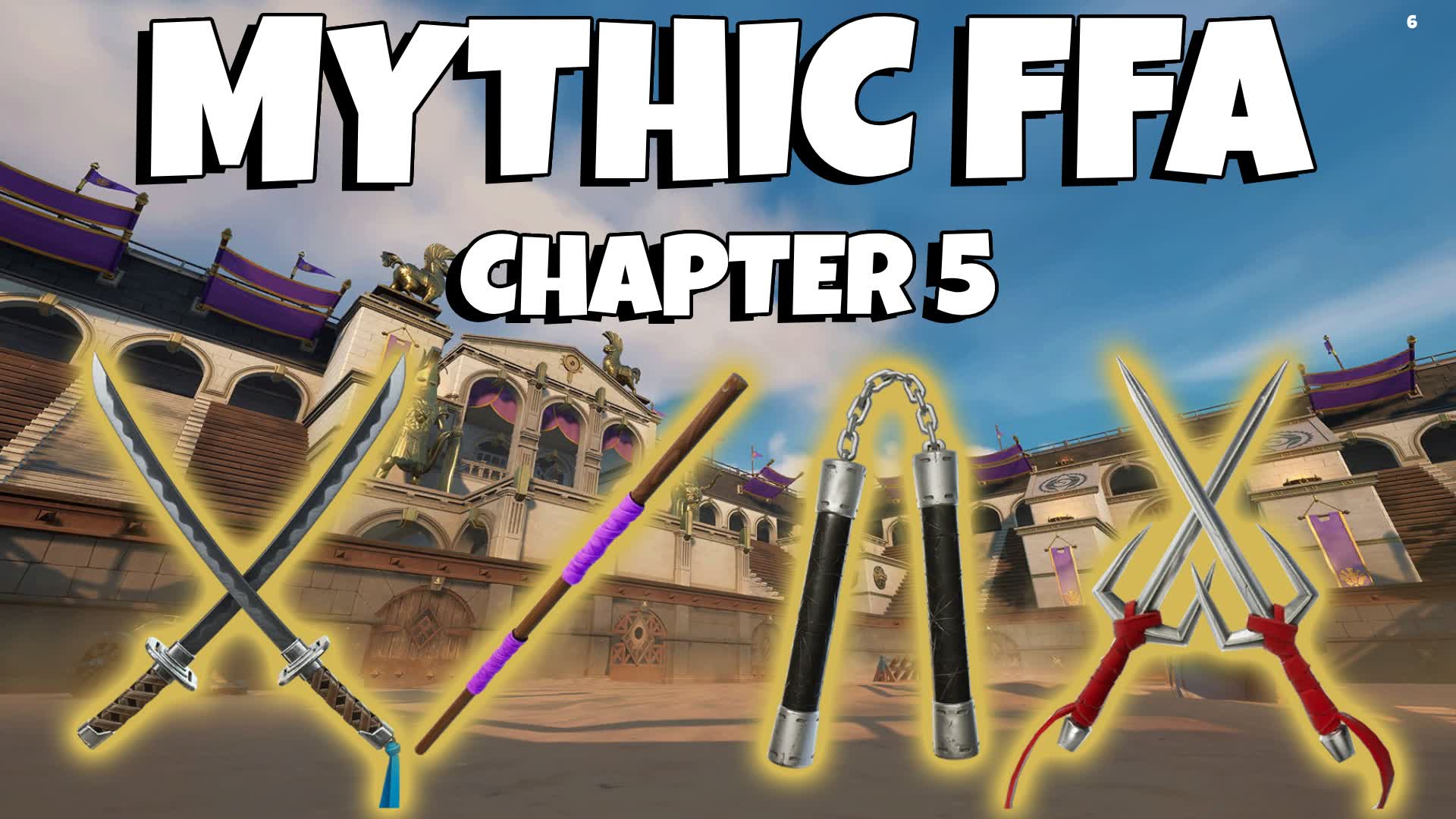 MYTHIC FFA CHAPTER 5 5198-7580-5848 by ibuildmaps - Fortnite Creative ...