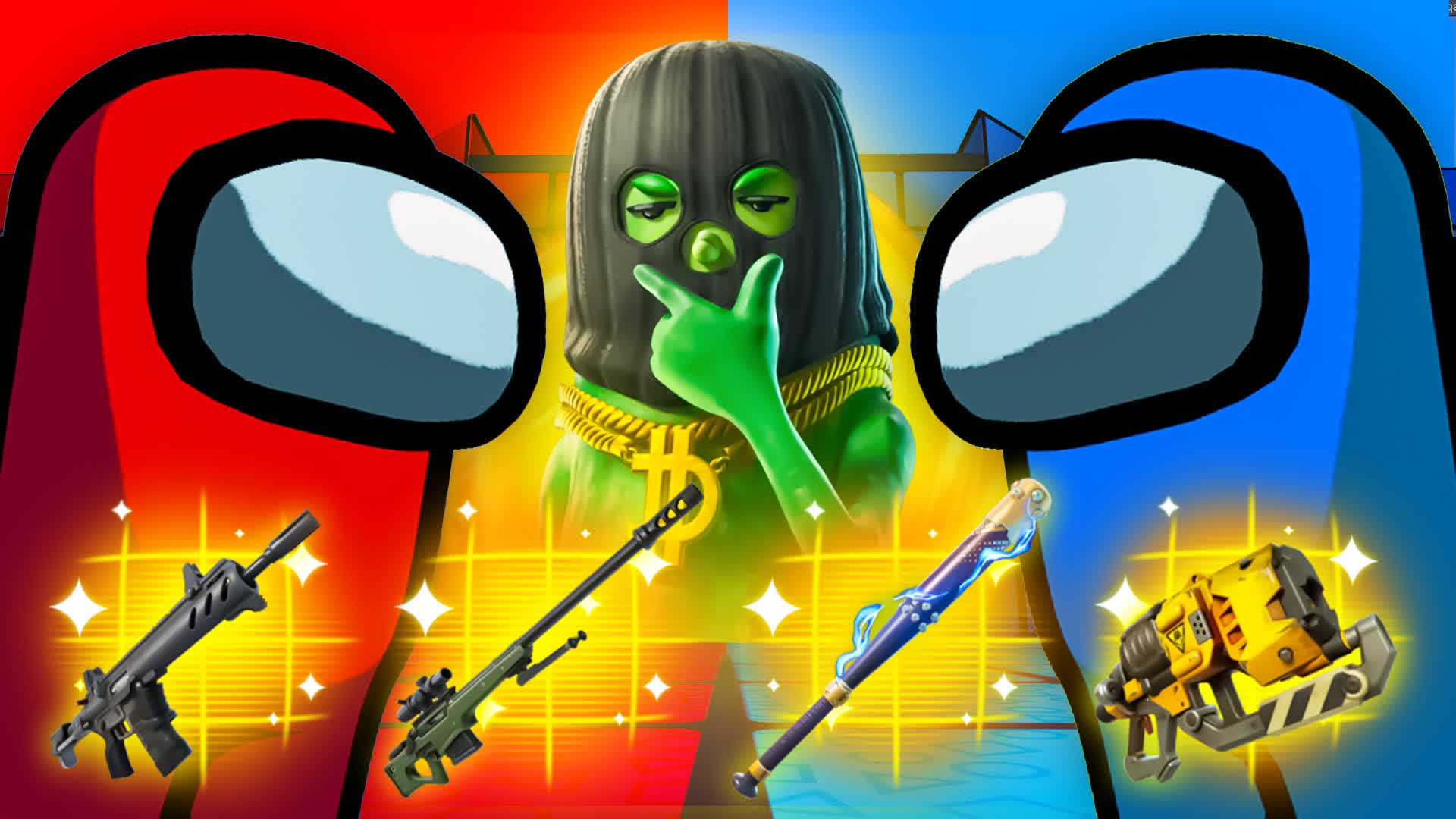 AMONG RED VS BLUE 🔴🔵 BASE WARS 1395-6470-0988 by stefanmaps - Fortnite ...