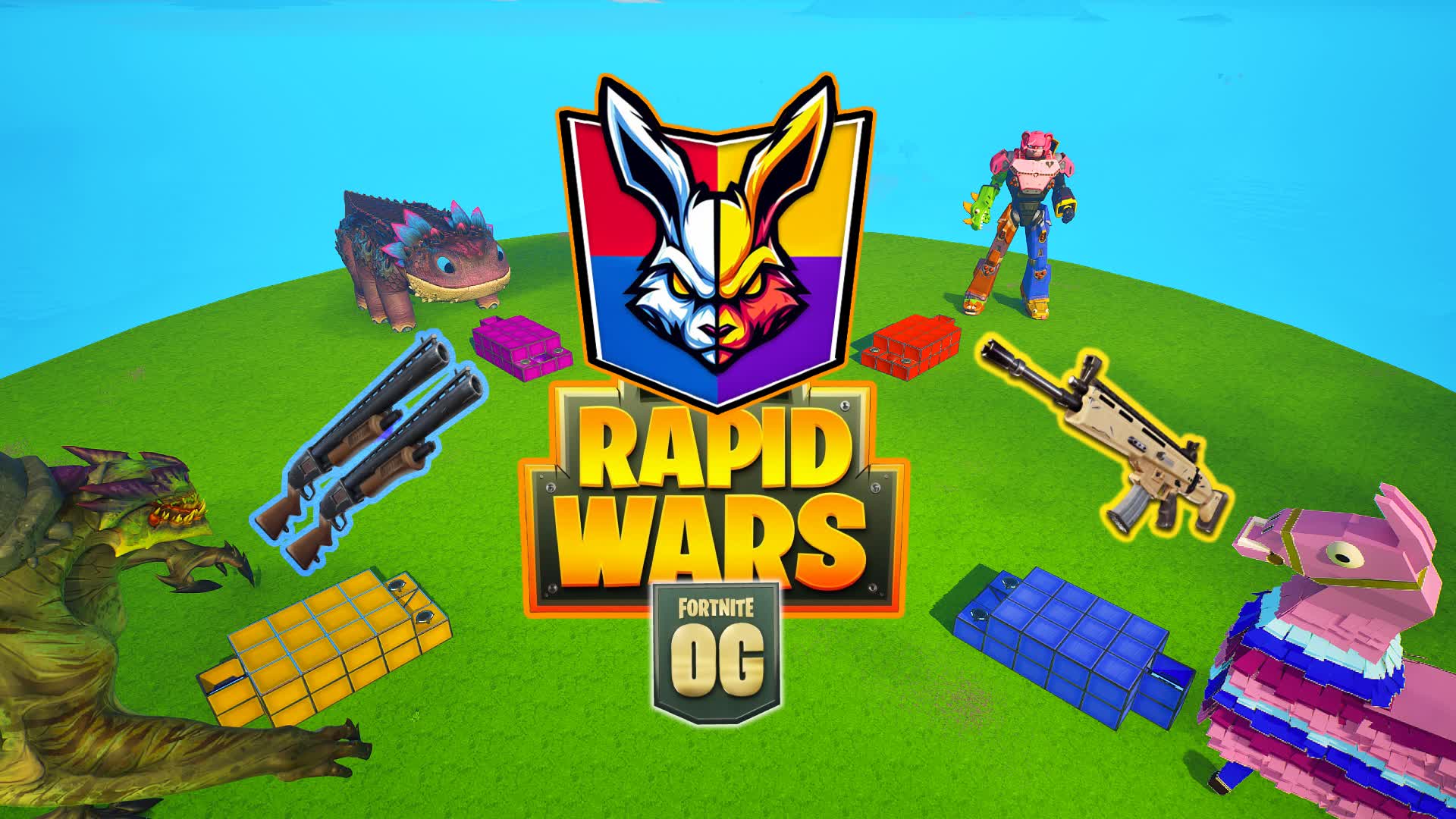 🐇Rapid Zone Wars OG🌀 4551-5940-7844 by notales - Fortnite Creative Map ...