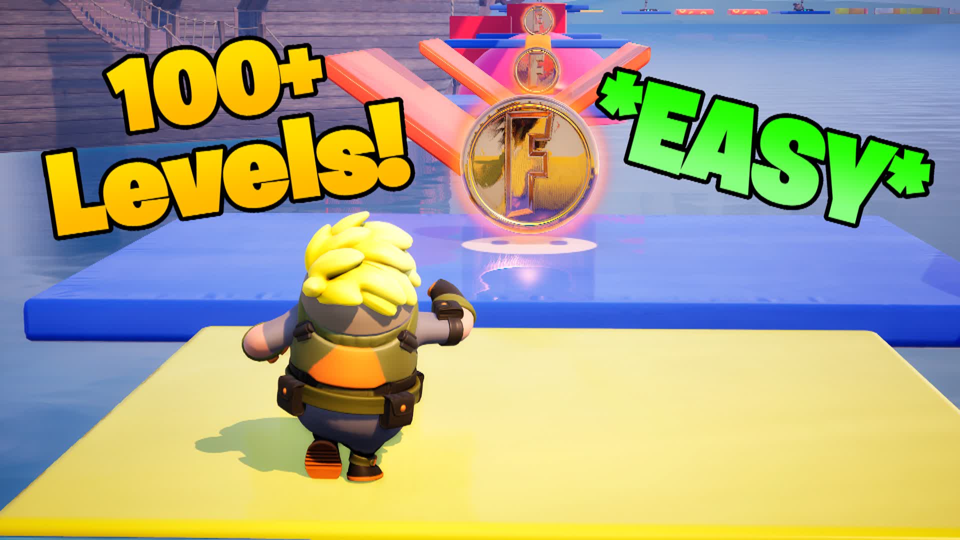 FALL GUYS PARKOUR 100+ 👑 3650-6213-5214 by ewzmap - Fortnite