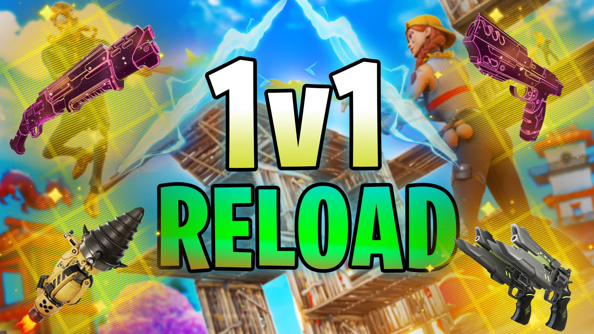 🔥 INFINITE 1v1v1 RELOAD ZONE WARS 🔥 5494-6695-5314 by aespa - Fortnite