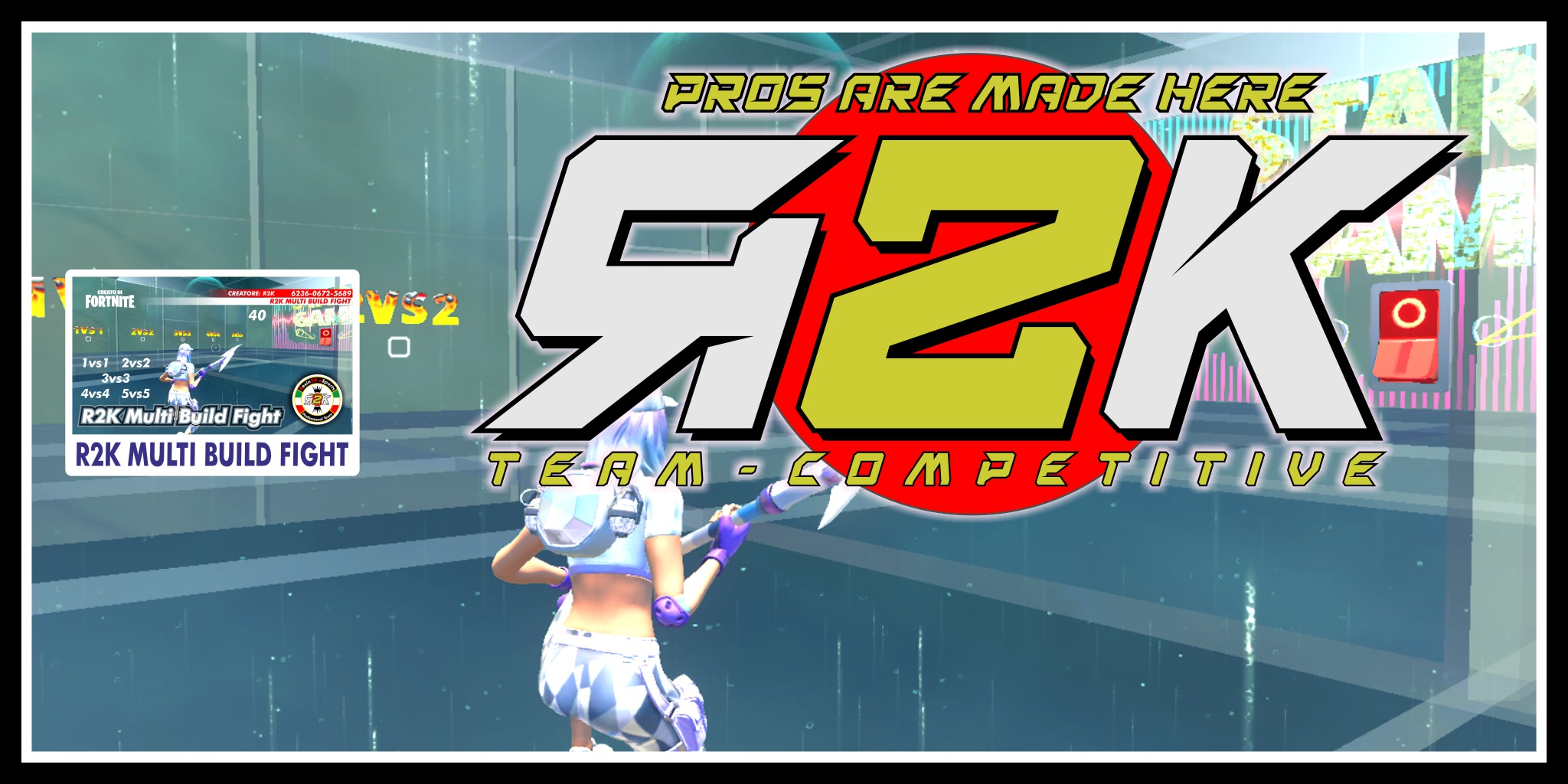 R2K Multi Build Fight 6236-0672-5689 by r2k - Fortnite Creative Map ...