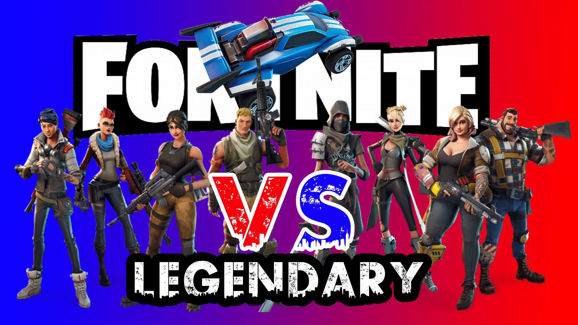 LEGENDARY RED VS BLUE 0358-6379-1110 by universal-code - Fortnite ...
