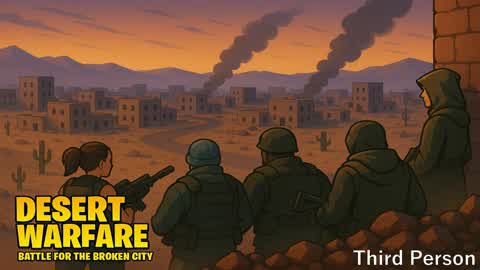 Desert Warfare: Third Person 7892-1257-9352 by kodiigames - Fortnite Creative Map Code - Fortnite.GG