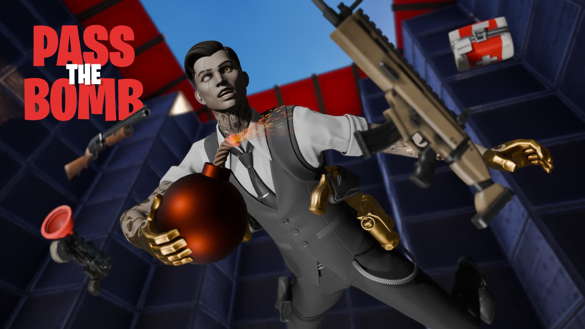 Pass The Bomb - Free For All 5052-1645-5348 by bmjo - Fortnite Creative ...