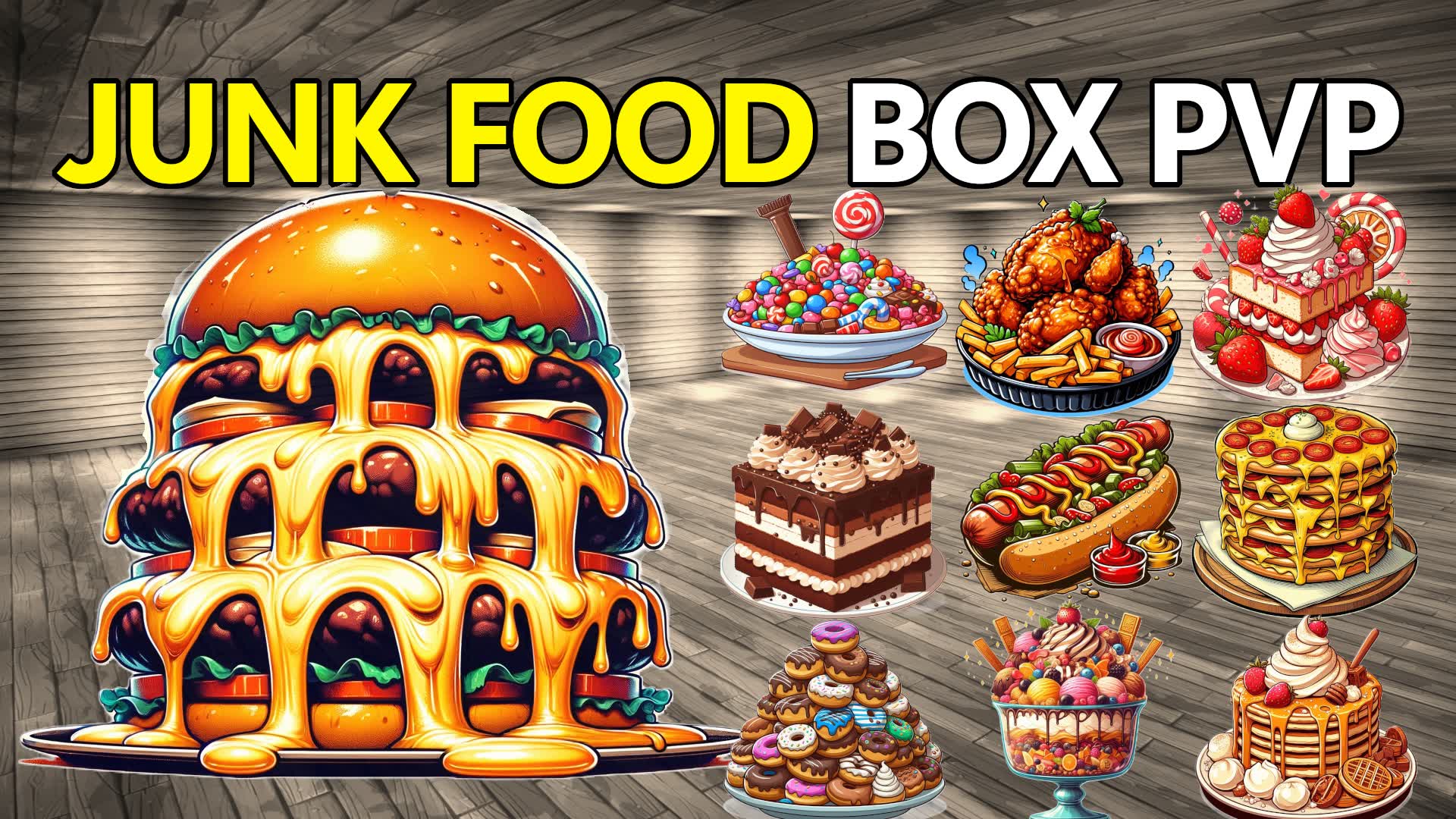 🍔JUNK FOOD BOX PVP📦#3 1348-5346-0091 by ryota_matsuda - Fortnite ...