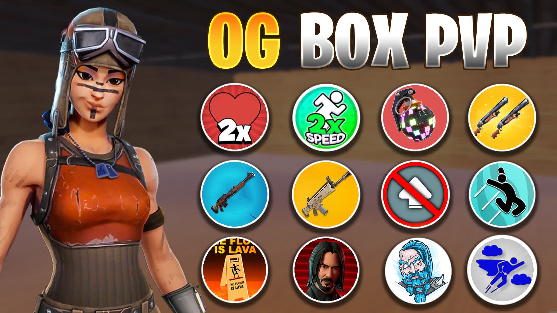 OG BOX PVP 9102-3435-3576 by soflyofficial - Fortnite Creative Map Code - Fortnite.GG