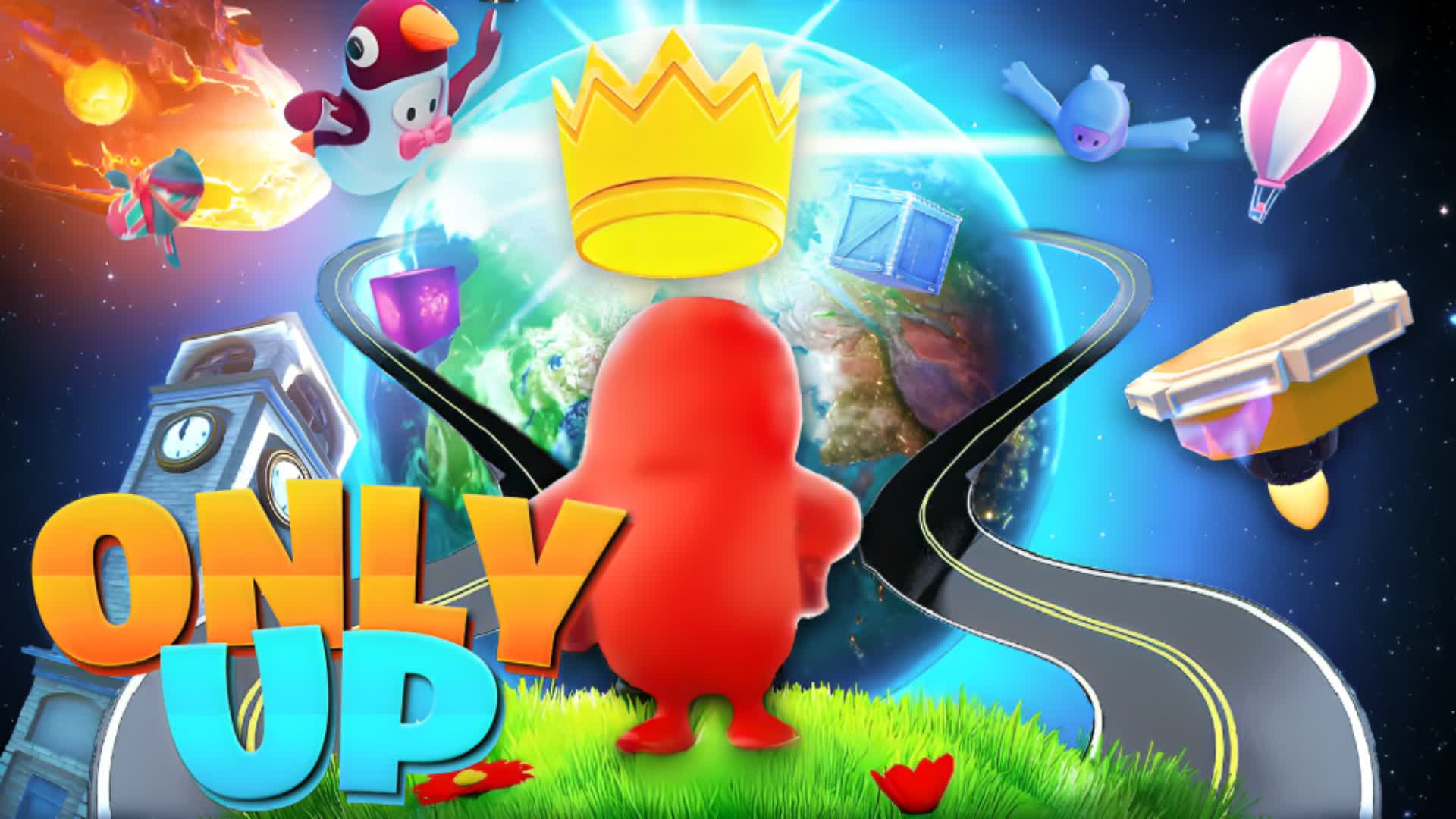 OnlyUp Fall Guys! 🌄 1335-3892-7408 by timtube - Fortnite Creative Map ...