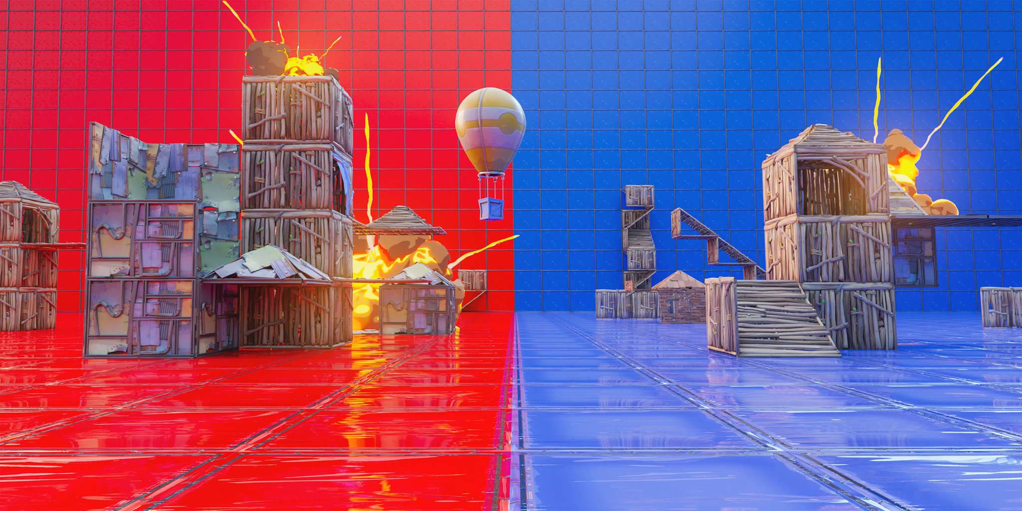 ⭐THE BEAUTIFUL⭐ 🔴RED VS BLUE🔵 RANKED🏆 7895-0221-7052 by landform ...