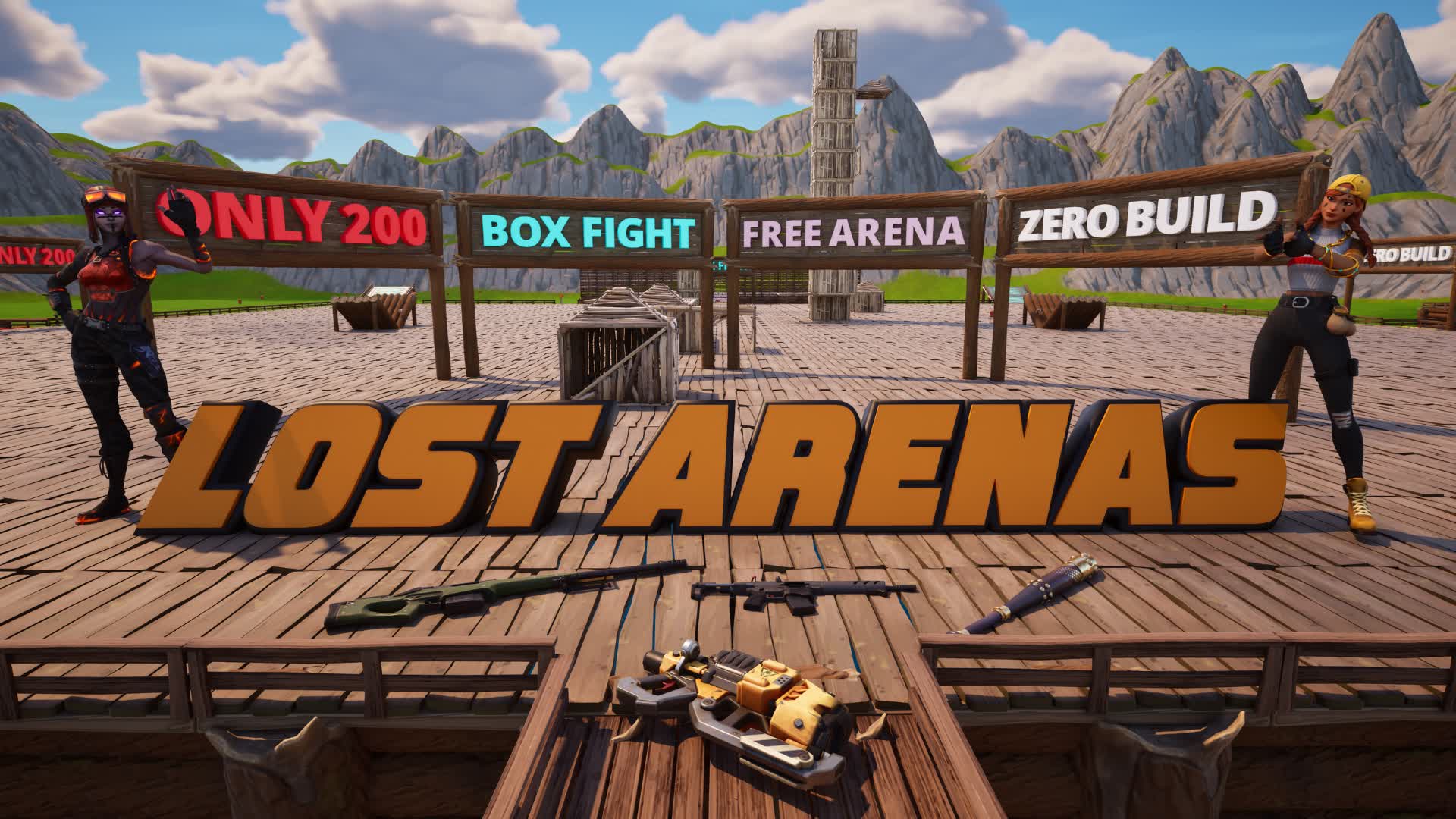 🎮 LOST ARENAS 🛠 9465-7212-0396 by 1907-2307h - Fortnite Creative Map ...
